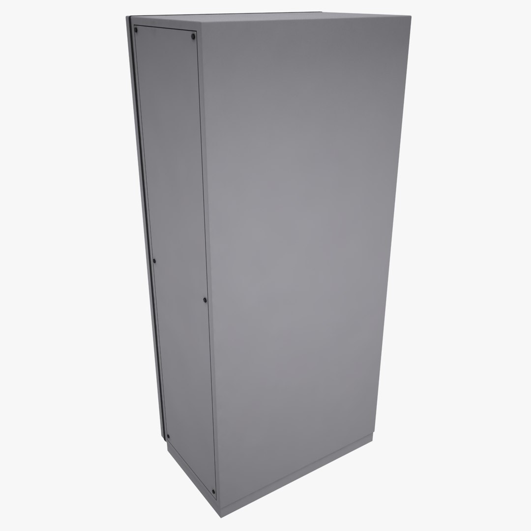 3d Electric Control Cabinet Model