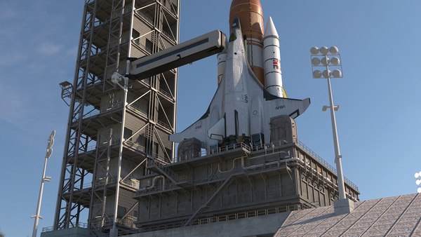 Futuristic space shuttle 3D - TurboSquid 1798392