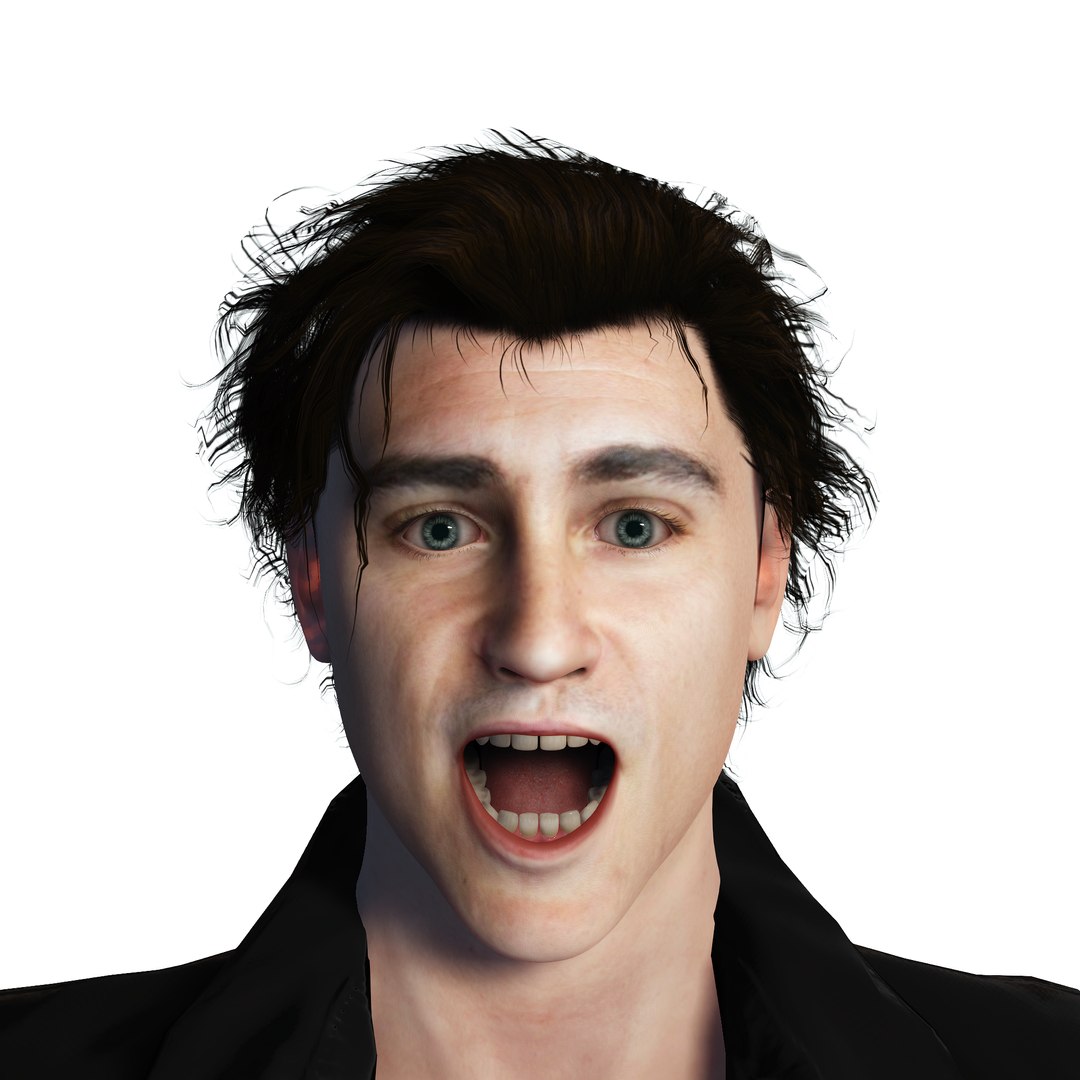 Joaquin Phoenix 3D Rigged Model Ready For Animation 3D Model ...