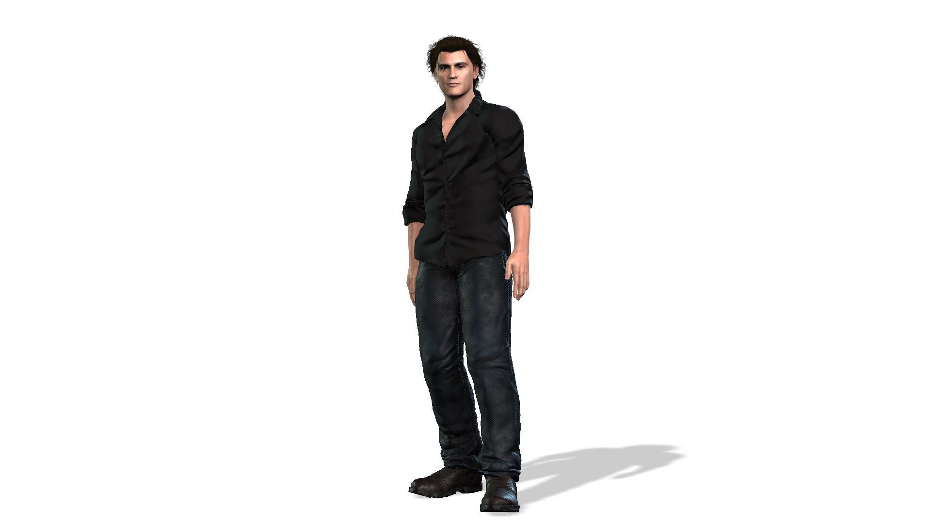 Joaquin Phoenix 3D Rigged Model Ready For Animation 3D Model ...