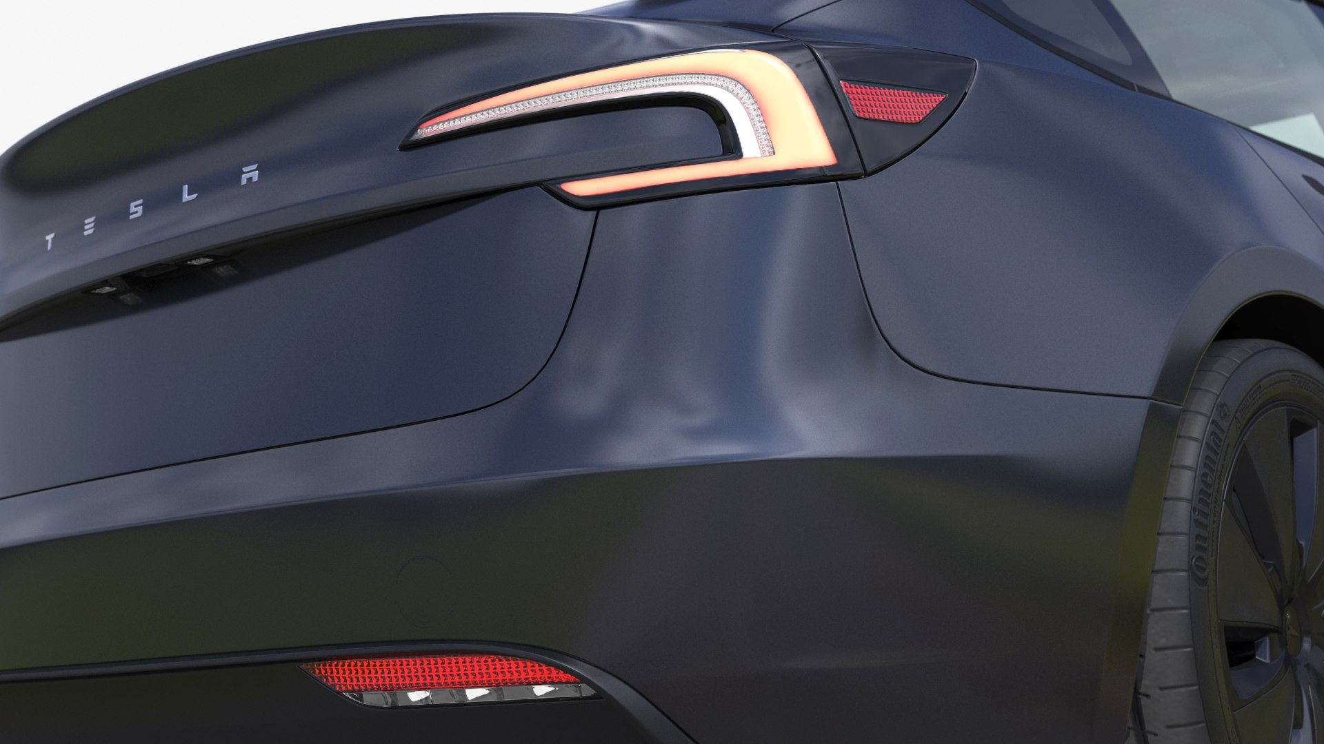 3D Tesla Model 3 2024 With Roofbox Model - TurboSquid 2290702