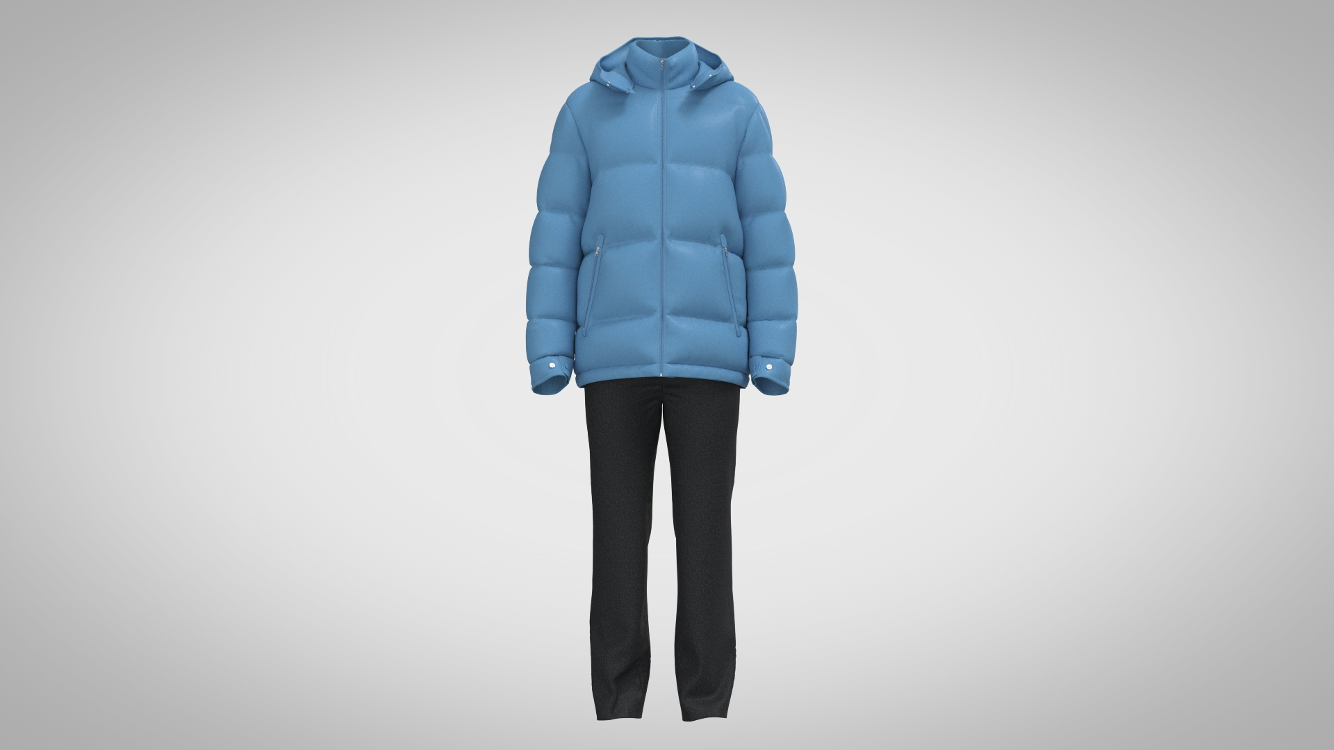 Puffer Jacket Outfit 3D Model - TurboSquid 2120900