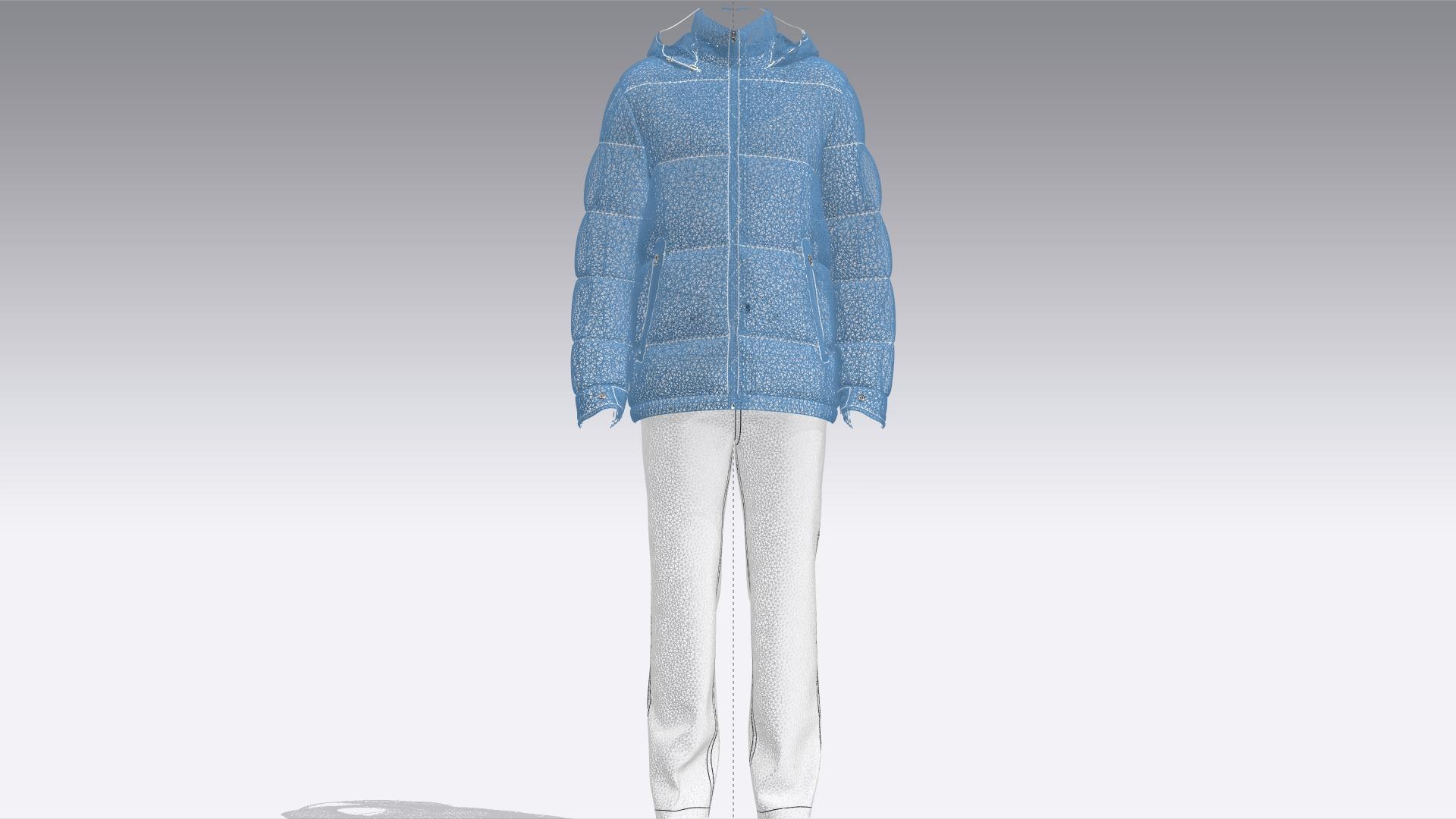 Puffer Jacket Outfit 3D Model - TurboSquid 2120900