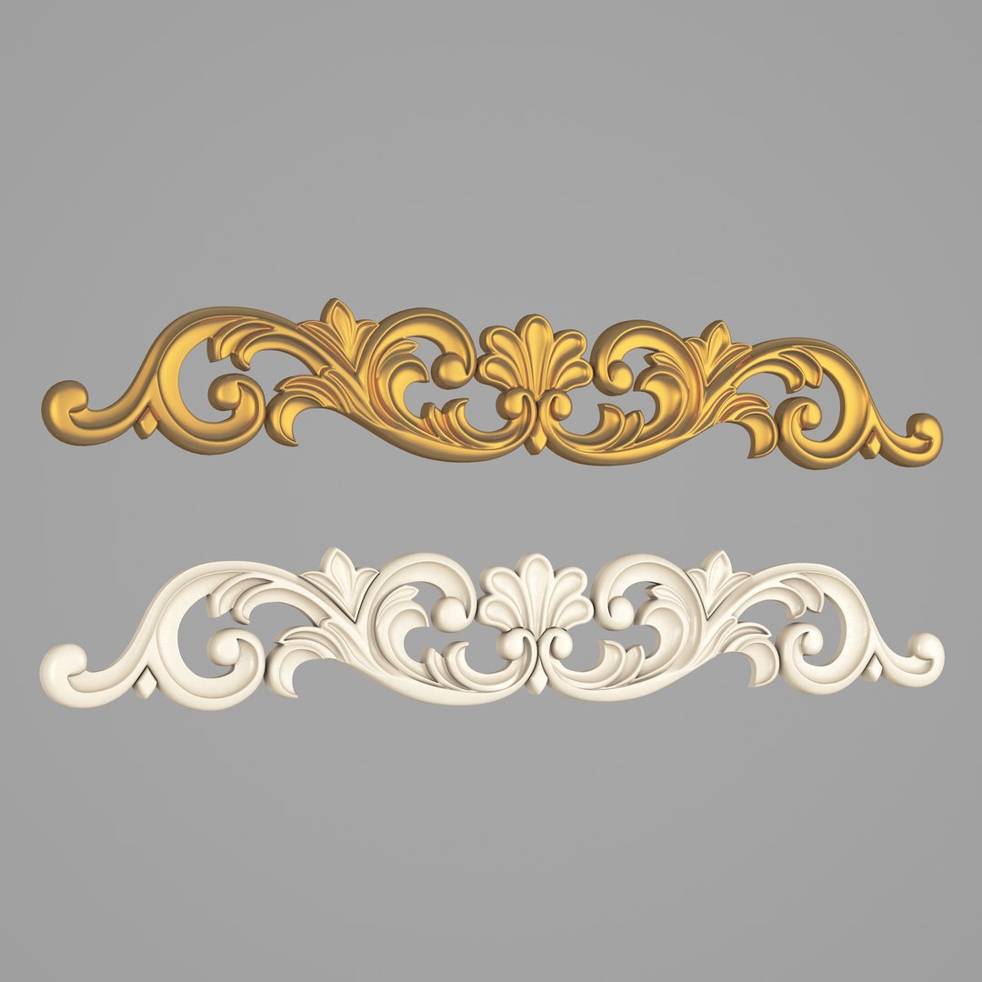 3D Classic Carved 018 Model - TurboSquid 2086335