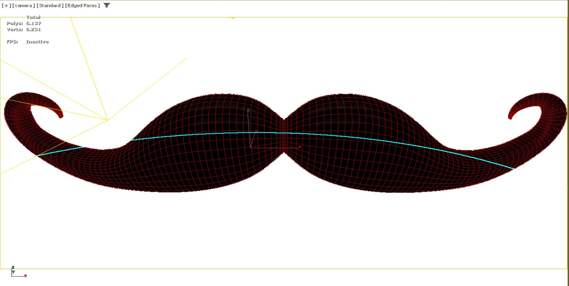3D Moustachio - TurboSquid 2144931