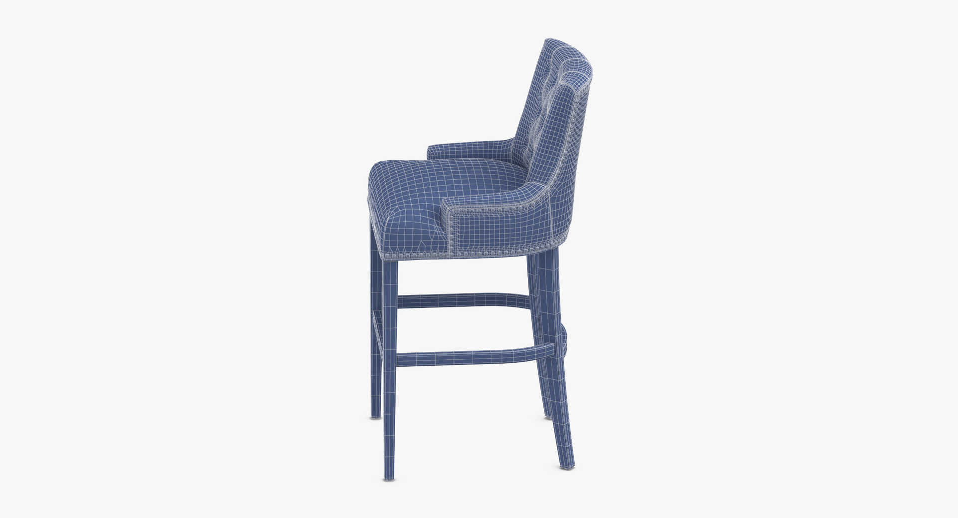 3D model traditional bar stool - TurboSquid 1239592