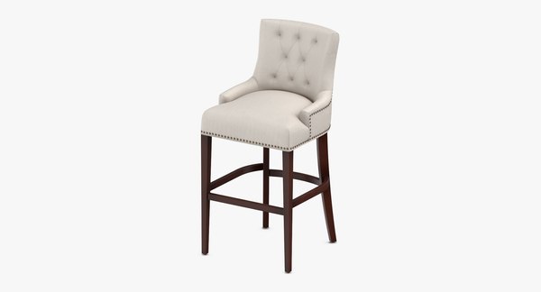 3D model traditional bar stool - TurboSquid 1239592