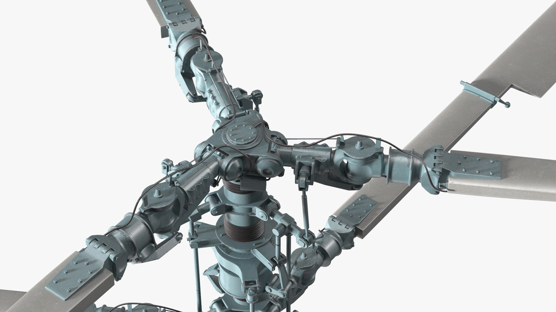 Coaxial Rotors 3D Model - TurboSquid 1768540