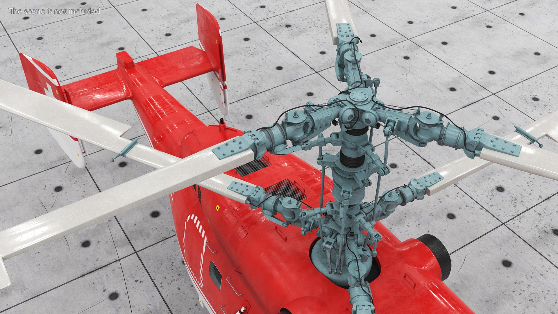 Coaxial Rotors 3D Model - TurboSquid 1768540