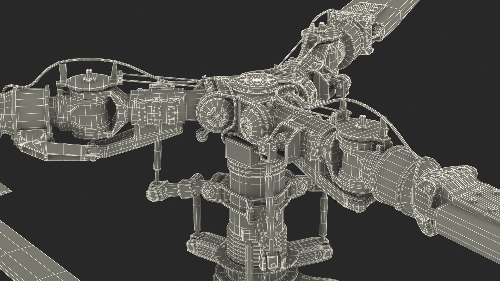 Coaxial Rotors 3D Model - TurboSquid 1768540