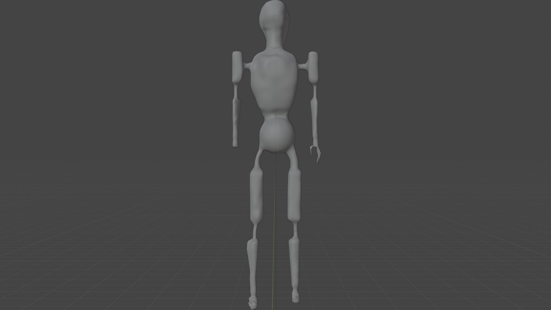 3D Low Poly Dystopian Android Character - TurboSquid 2370262