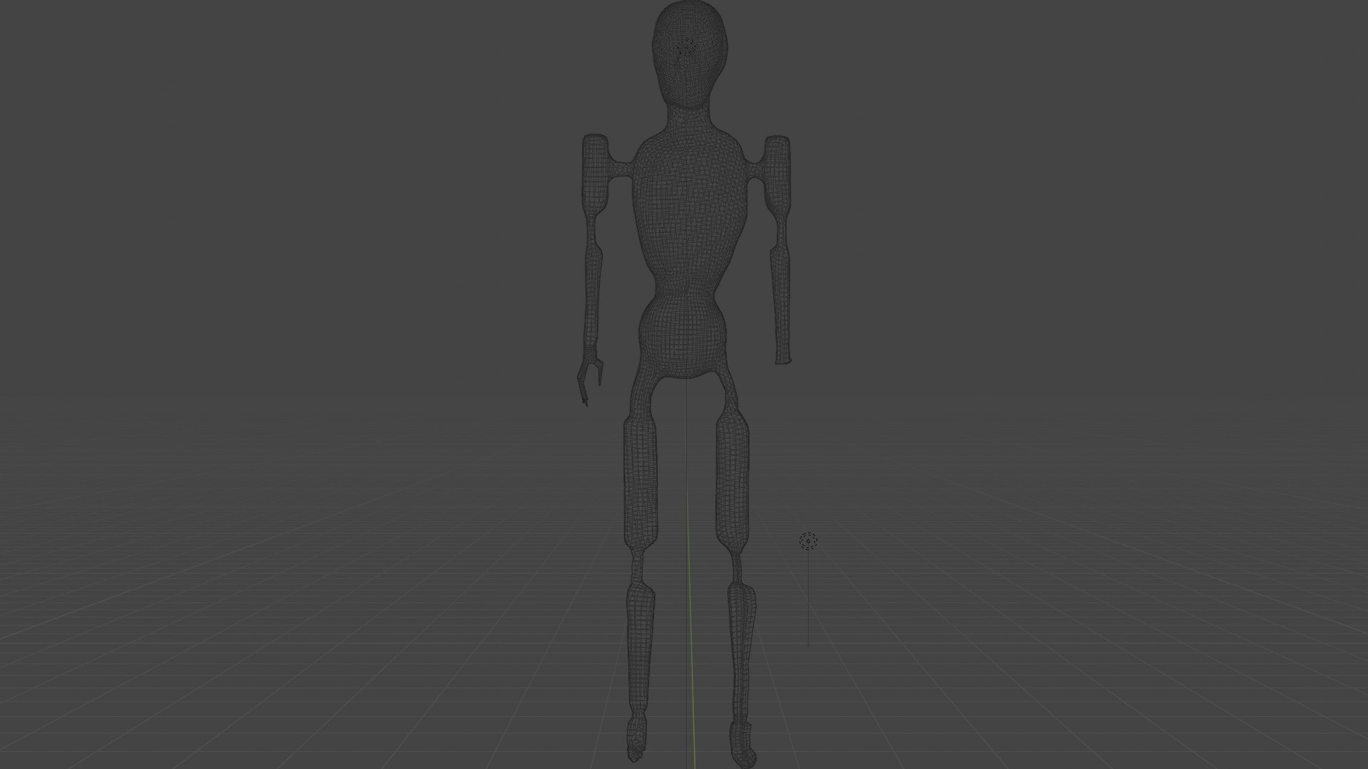 3D Low Poly Dystopian Android Character - TurboSquid 2370262