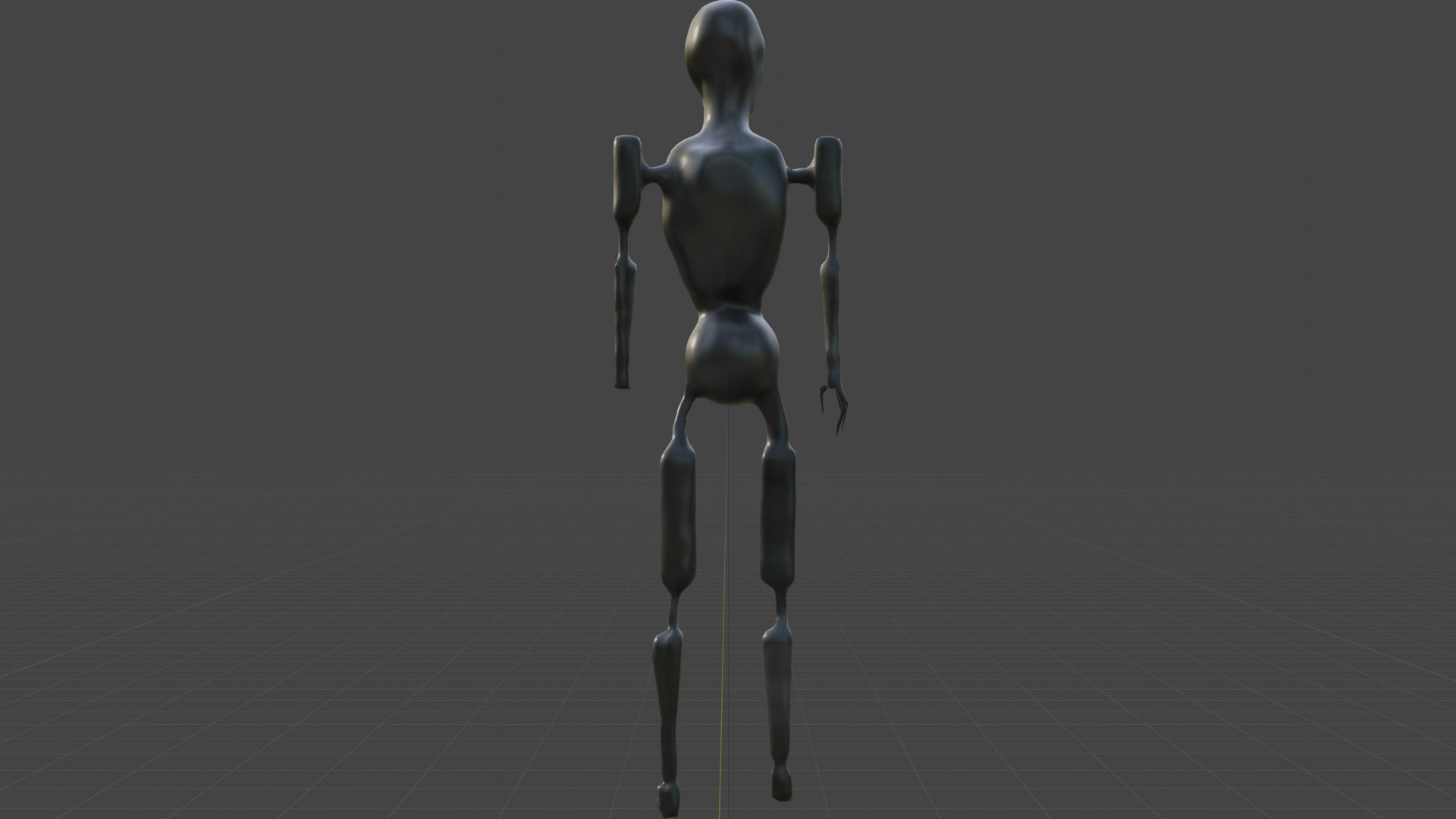 3D Low Poly Dystopian Android Character - TurboSquid 2370262