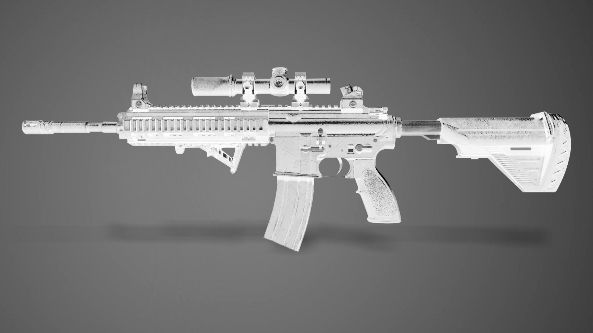 M416 Details 3D Model - TurboSquid 1352430
