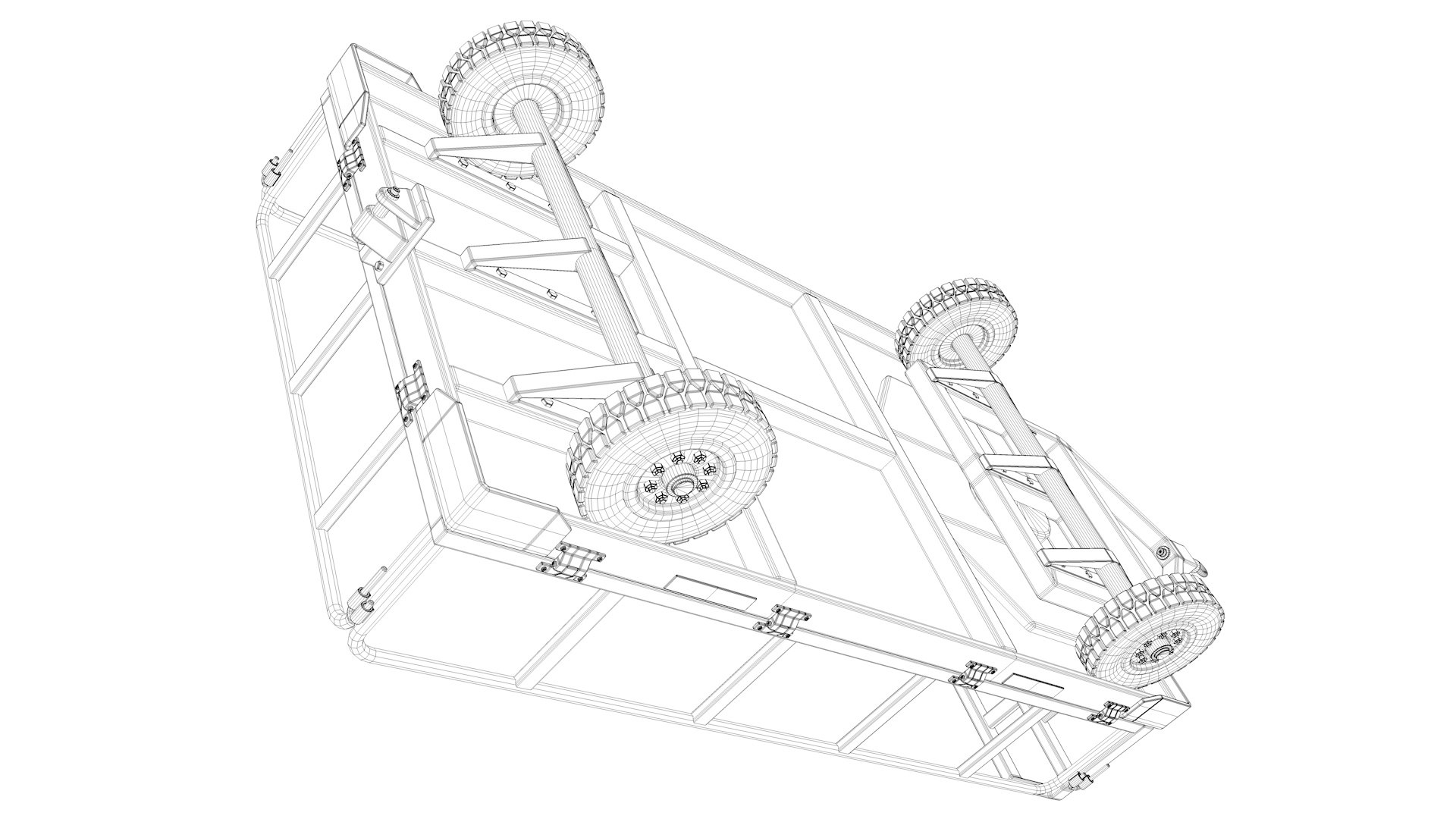 3D Baggage Carts - TurboSquid 2002626