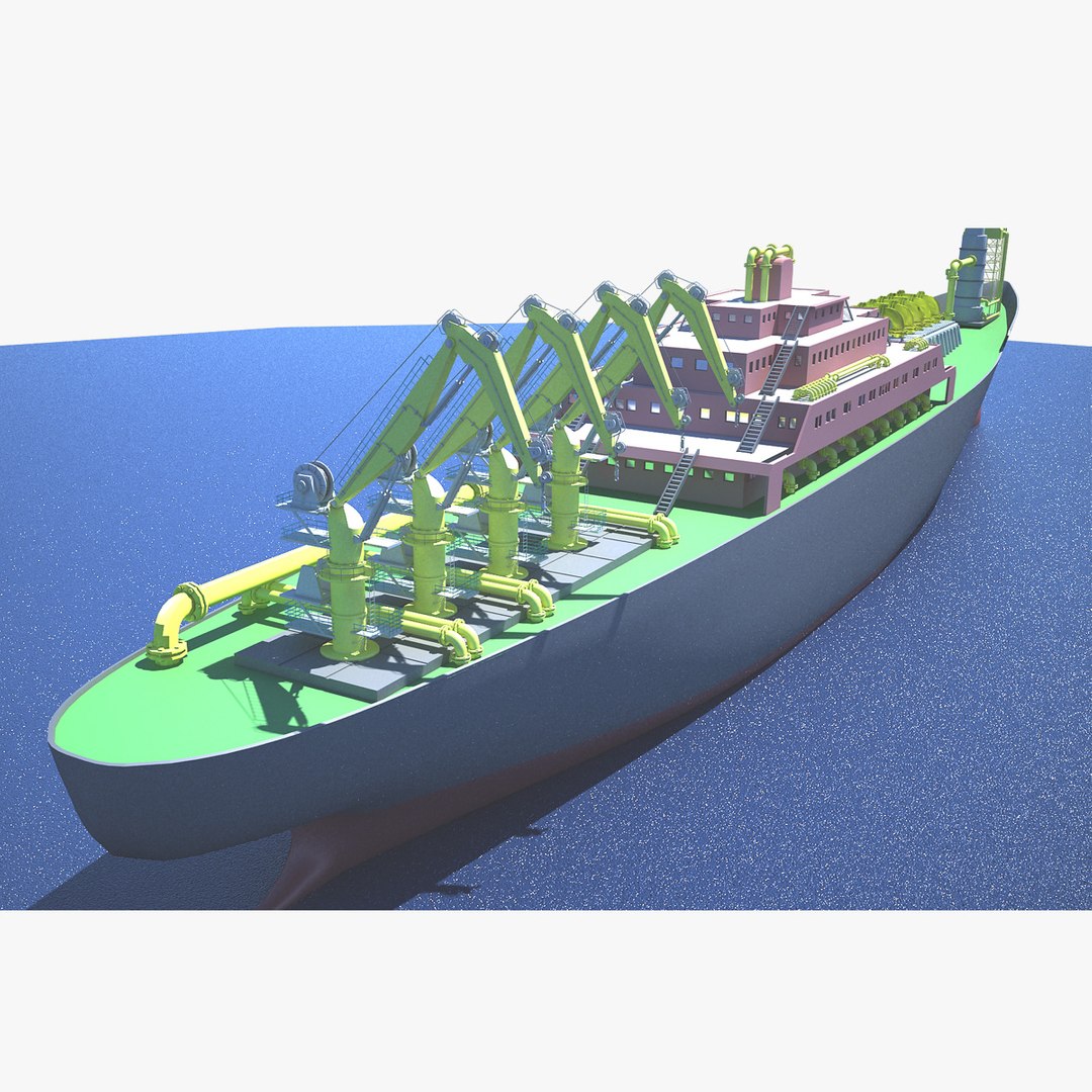 3D Model Cargo Shipe - TurboSquid 2008509
