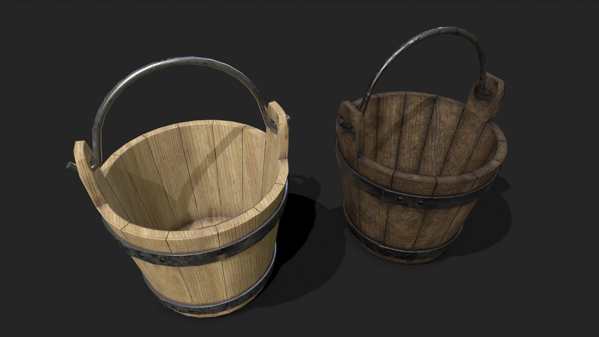 3D Bucket Pack Model - TurboSquid 1877047