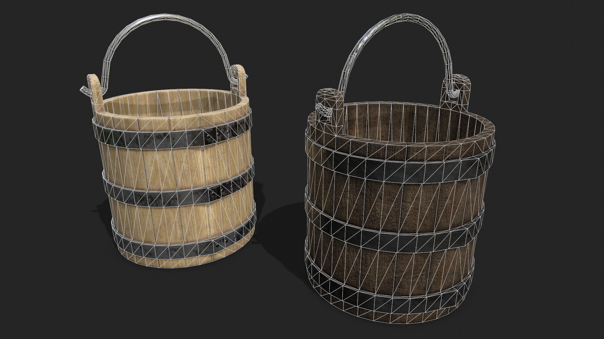 3D Bucket Pack Model - TurboSquid 1877047