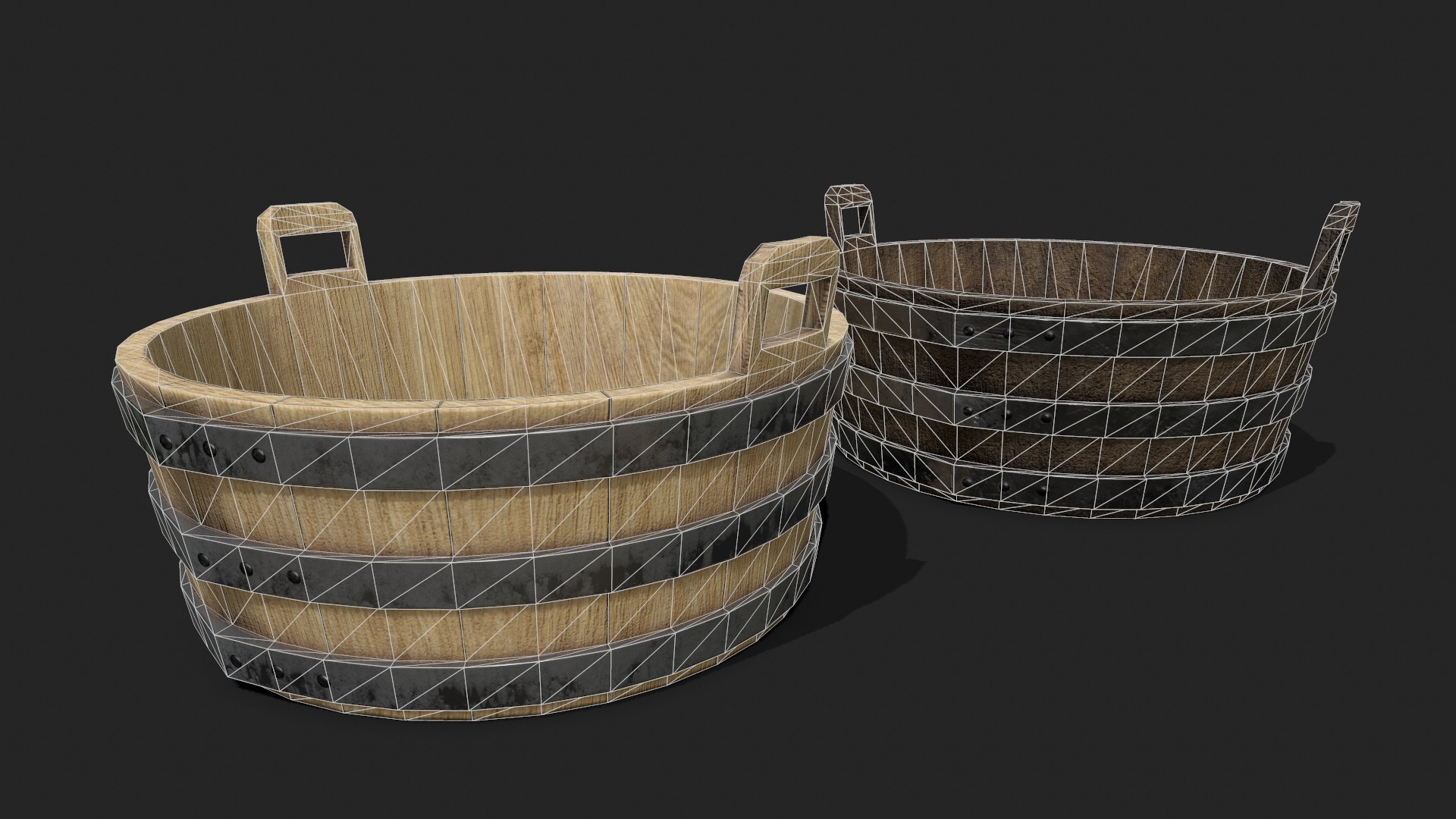 3D Bucket Pack Model - TurboSquid 1877047