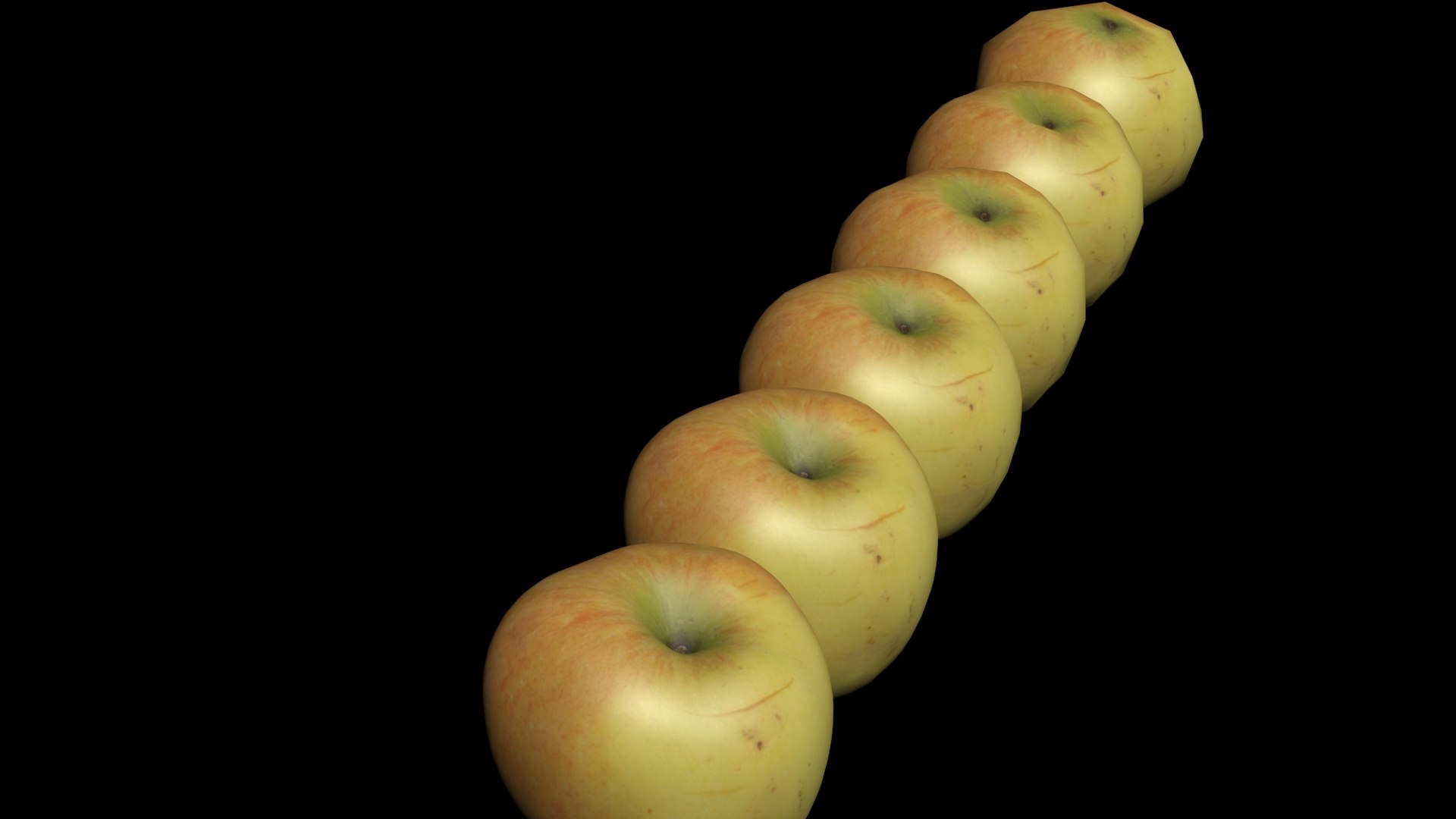 3D Apple Food Fruit - TurboSquid 1678104
