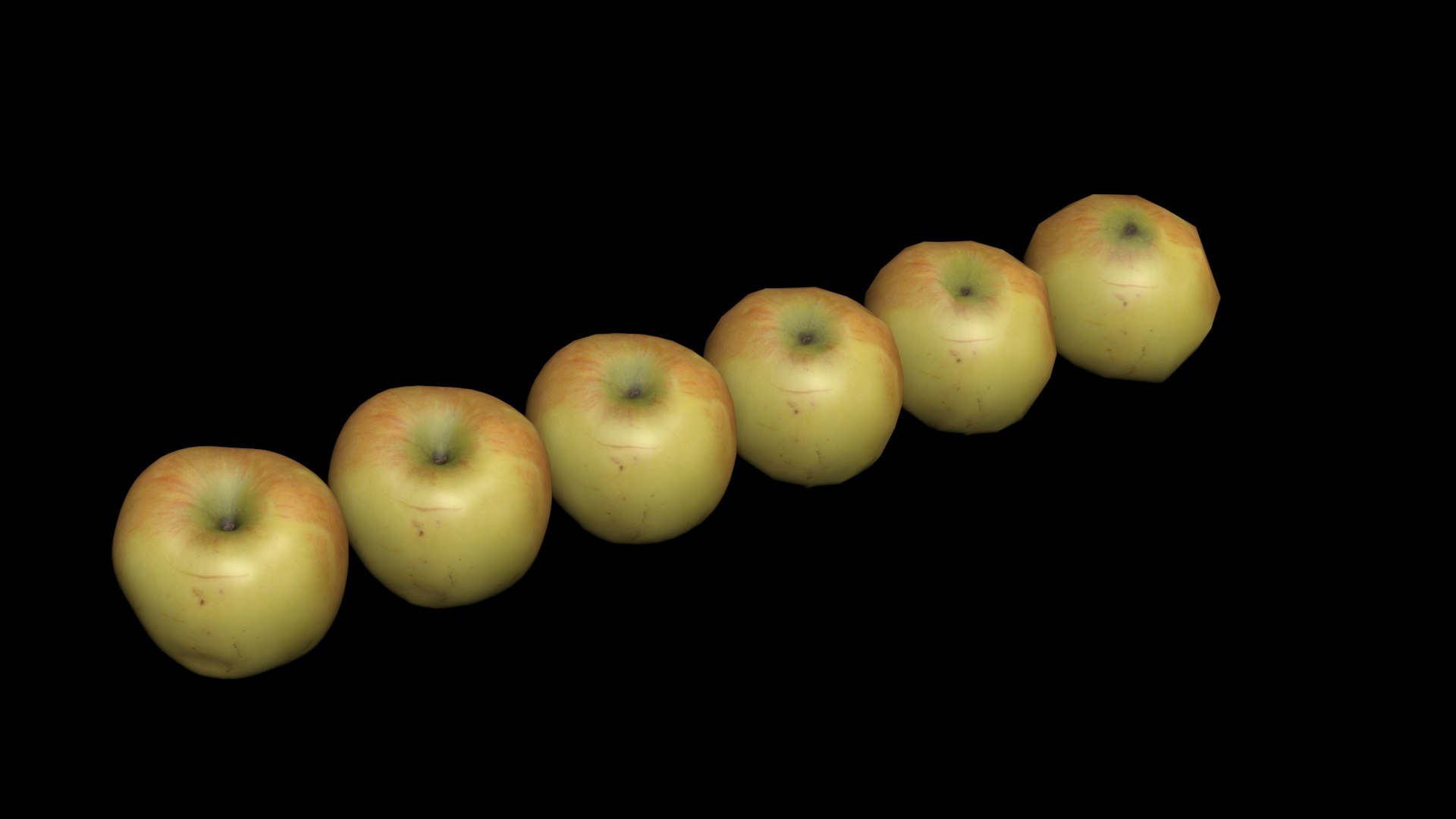 3D Apple Food Fruit - TurboSquid 1678104