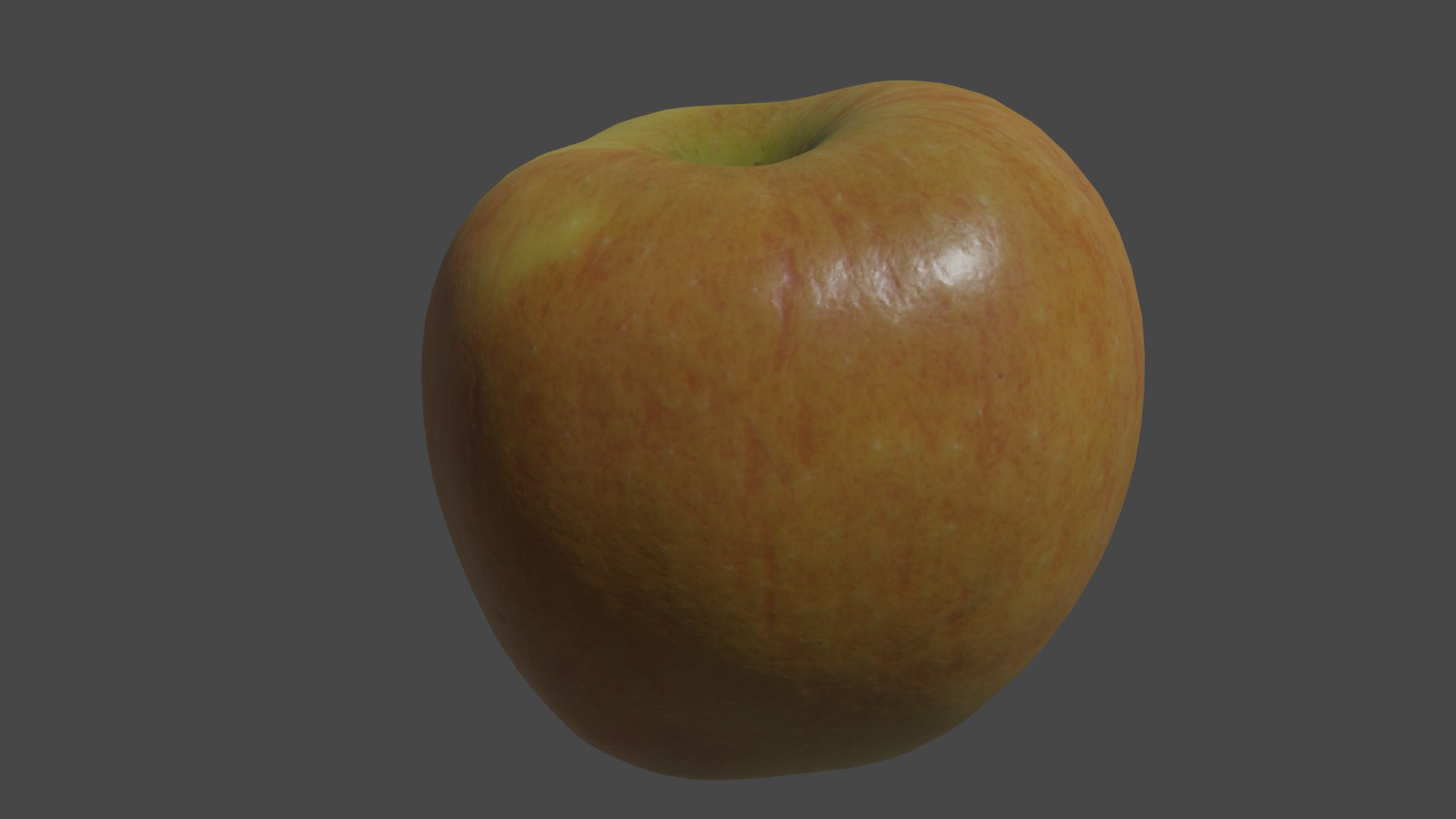 3D Apple Food Fruit - TurboSquid 1678104