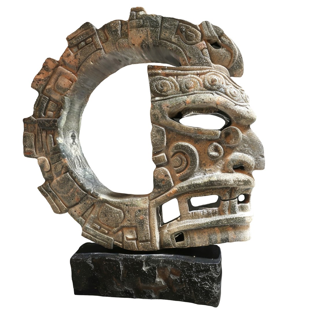 3D Mayan Artifacts Pack 9 Model - TurboSquid 2209546