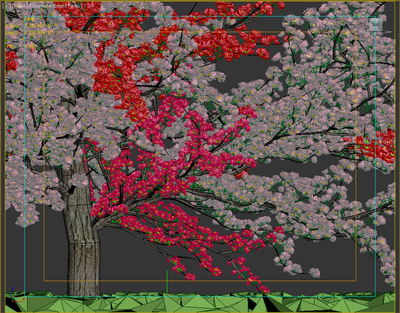 Blossoming Sakura 3D Model - TurboSquid 1380629