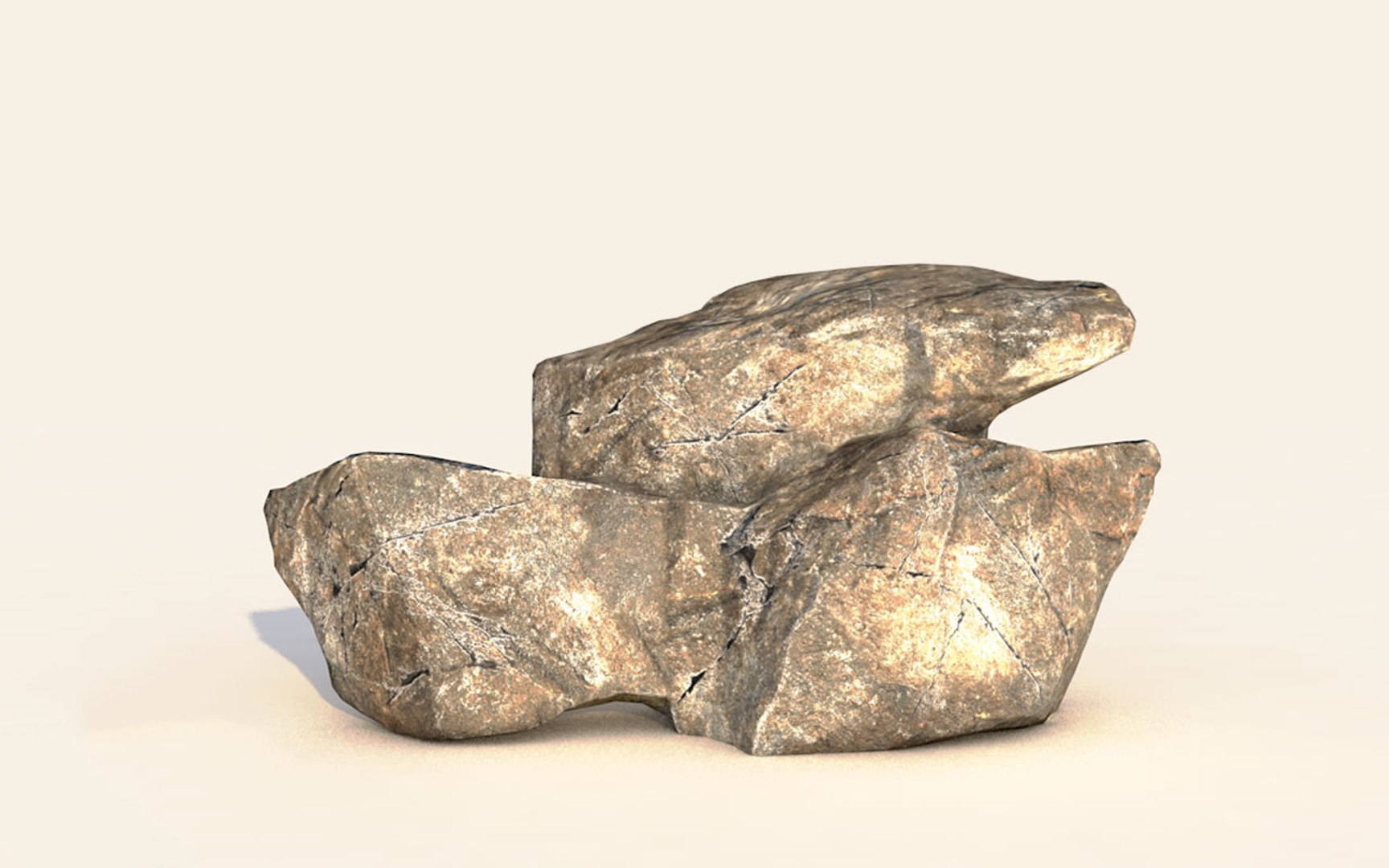 Realistic Rock 3D - TurboSquid 1512756