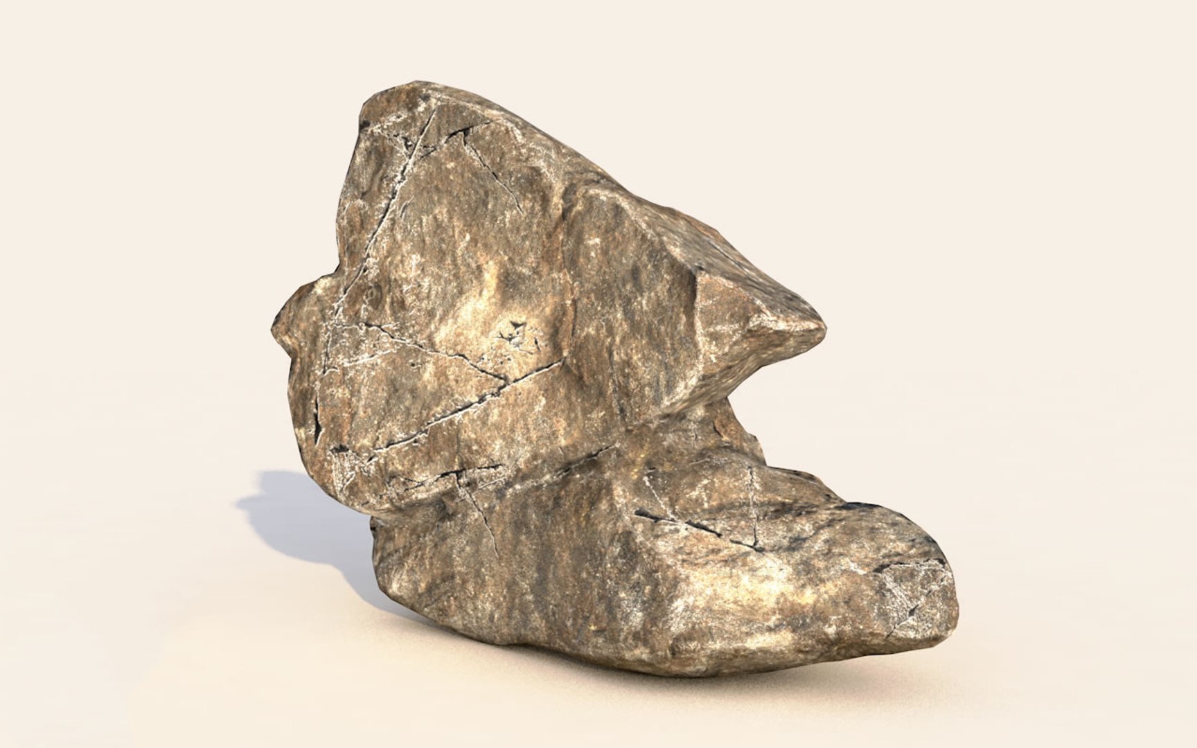 Realistic Rock 3D - TurboSquid 1512756