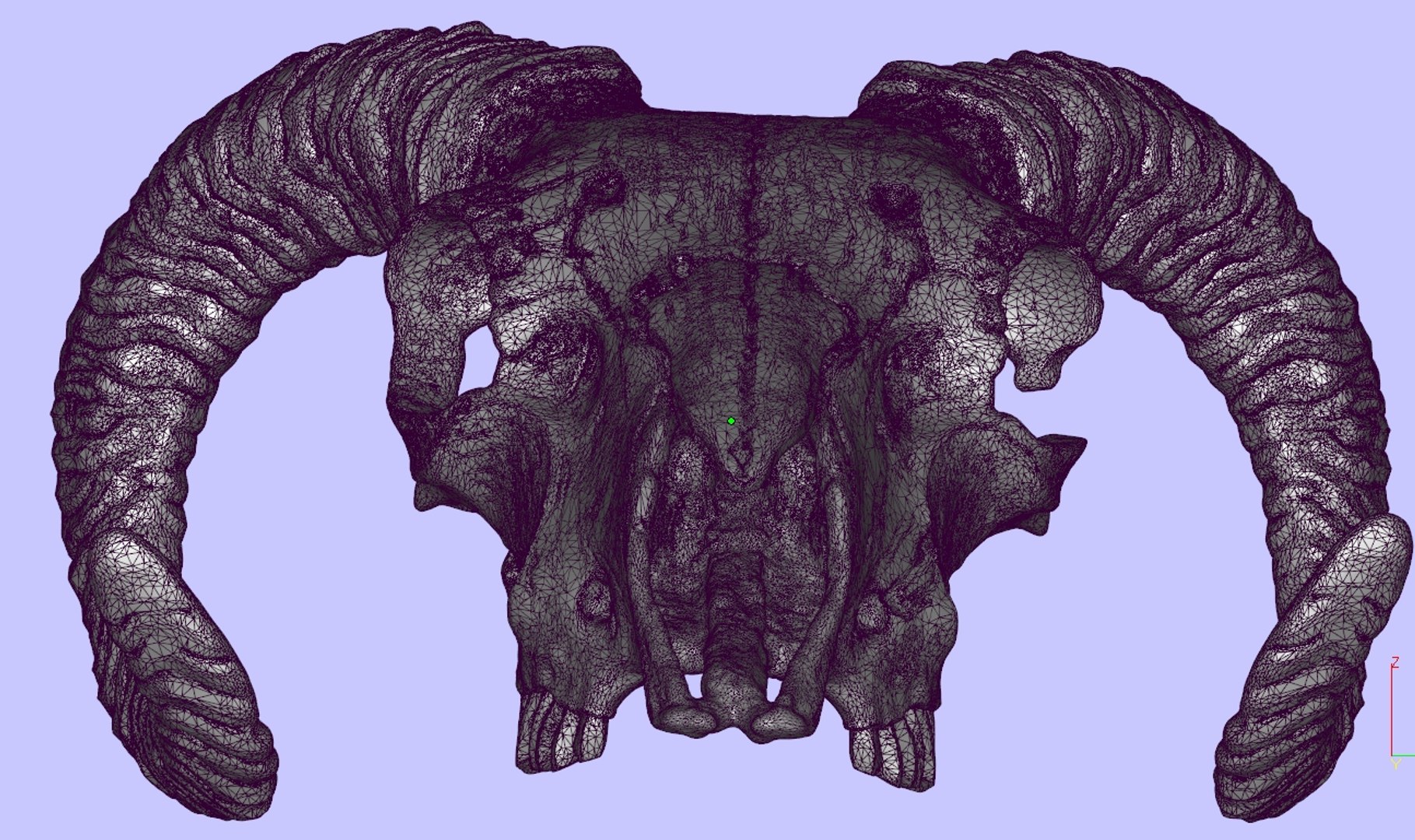 Goat Skull Element Jewelry 3D - TurboSquid 1377835