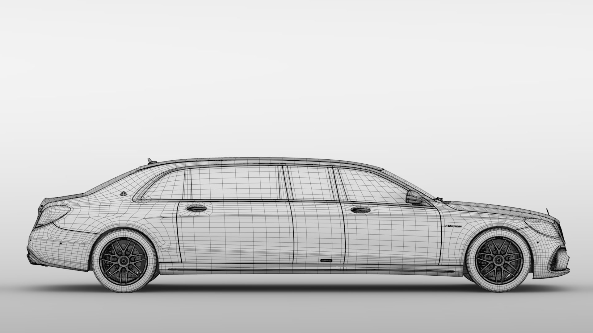 3D Mercedes Amg Maybach S Model - TurboSquid 1304791