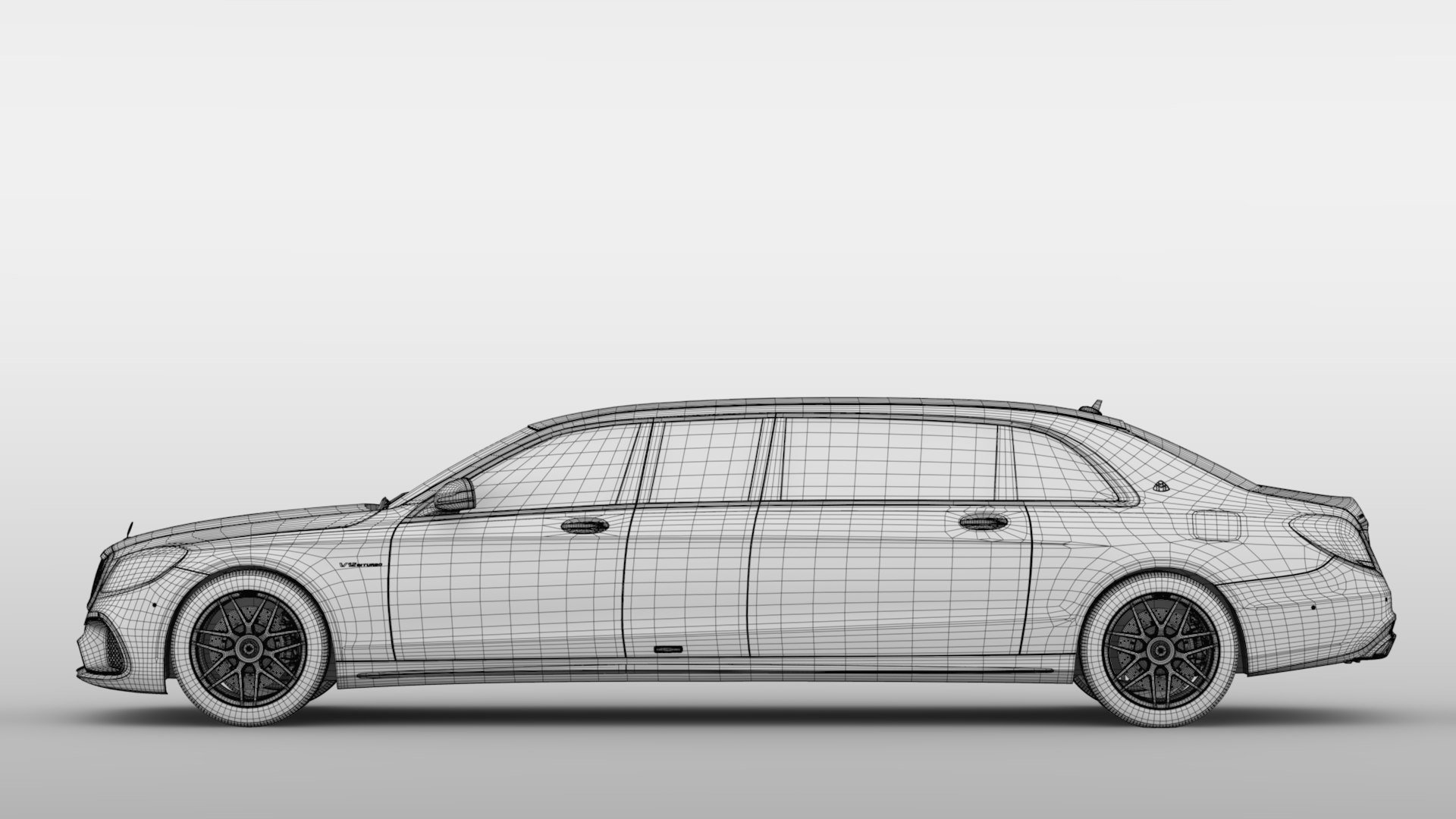 3D Mercedes Amg Maybach S Model - TurboSquid 1304791