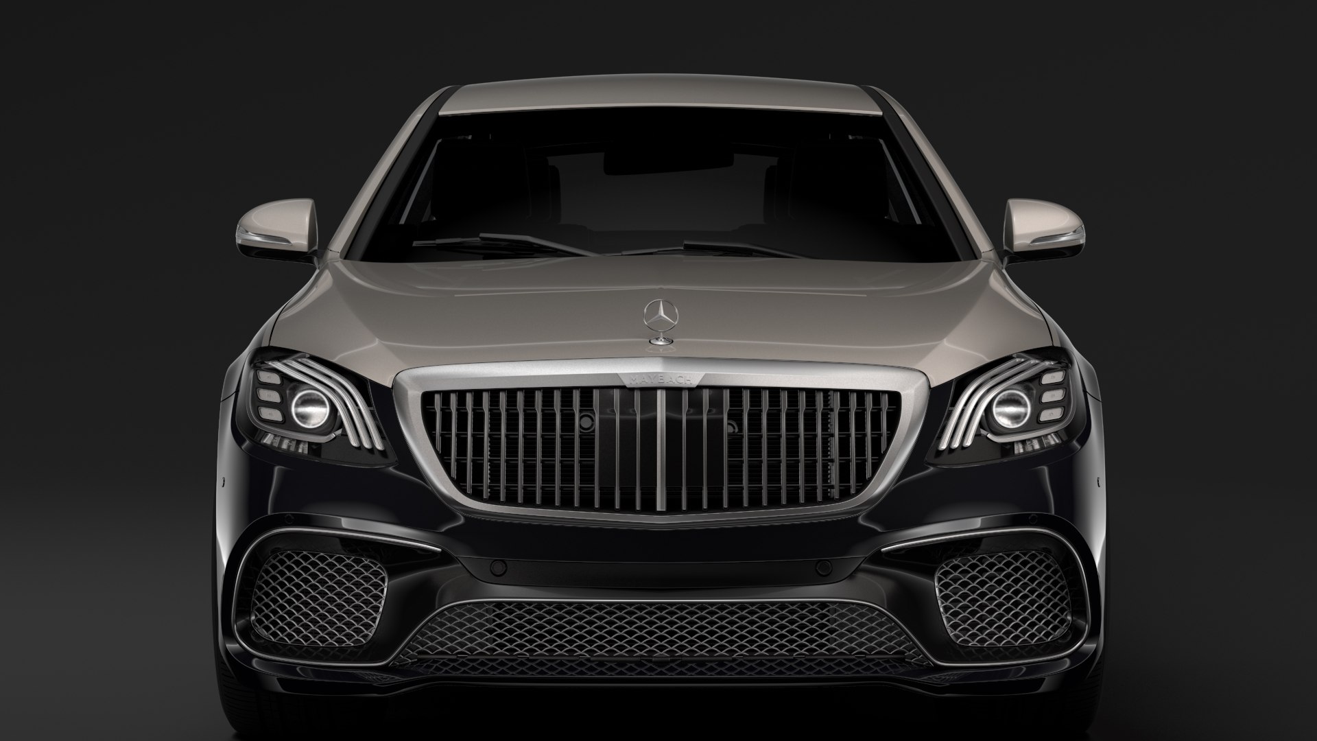 3D mercedes amg maybach s model - TurboSquid 1304791
