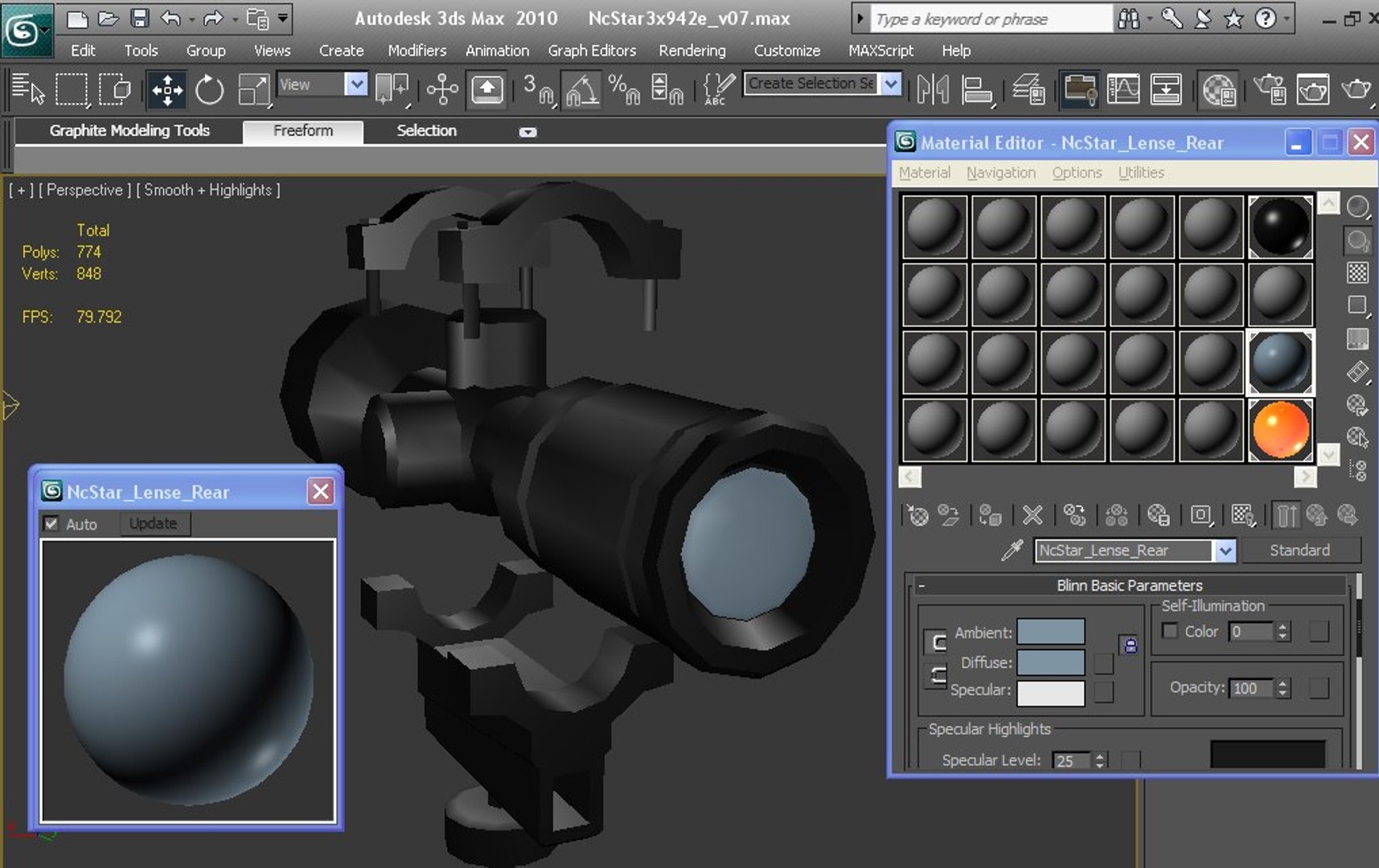 Maya Ncstar 3-9x42 Scope Cradle