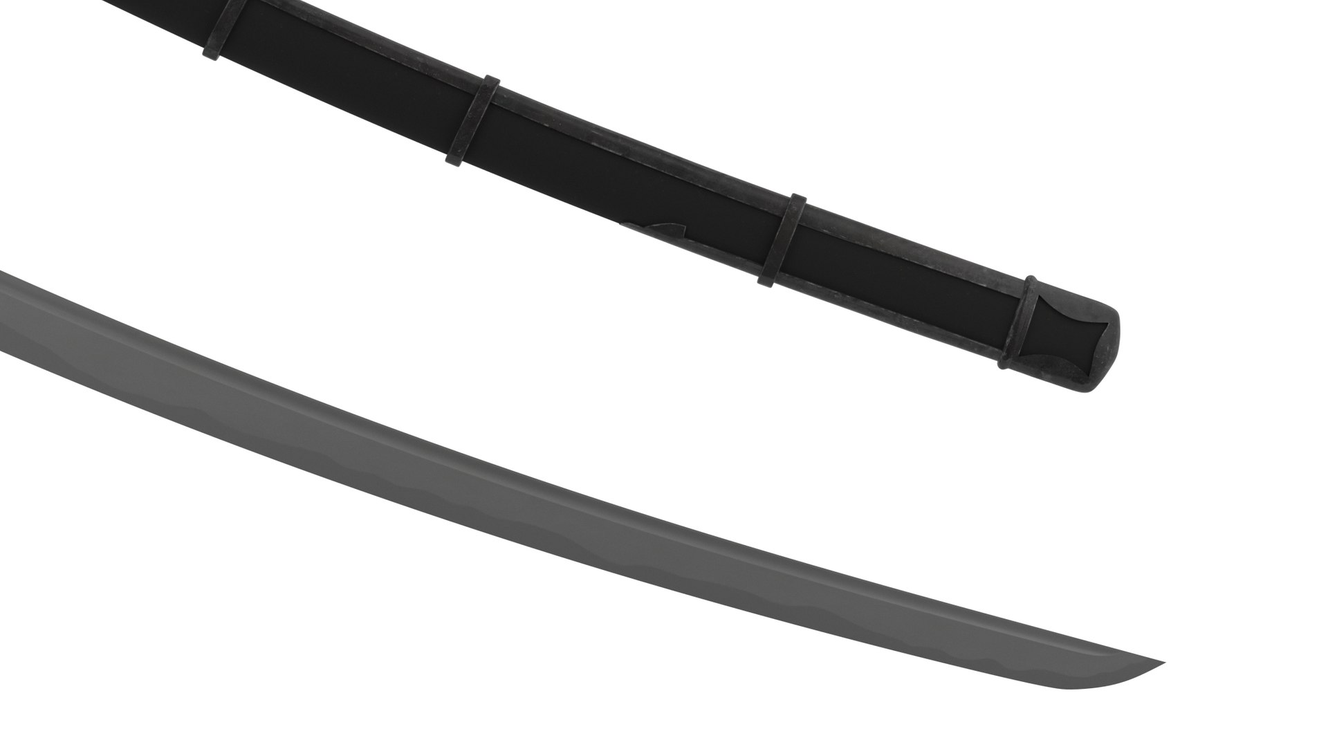 Long Odachi Sword 3D Model - TurboSquid 1734792