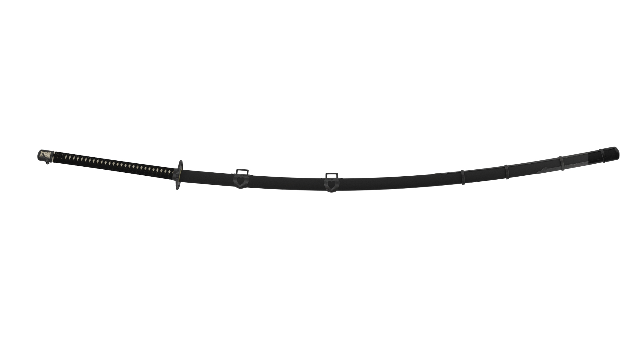 Long Odachi Sword 3D model - TurboSquid 1734792
