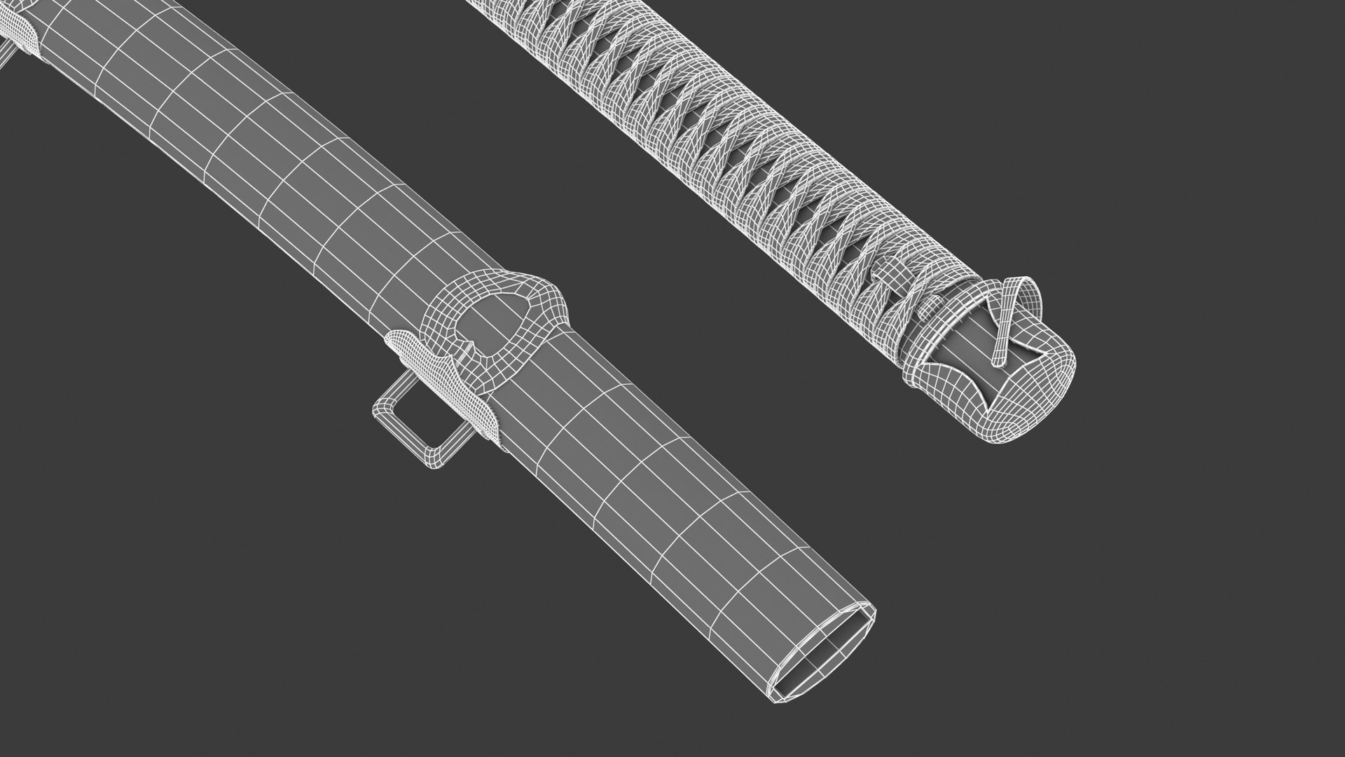 Long Odachi Sword 3D model - TurboSquid 1734792