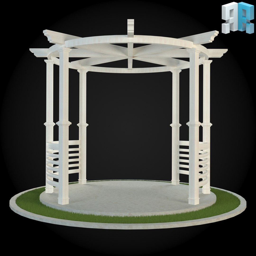 architectural modules 3d model
