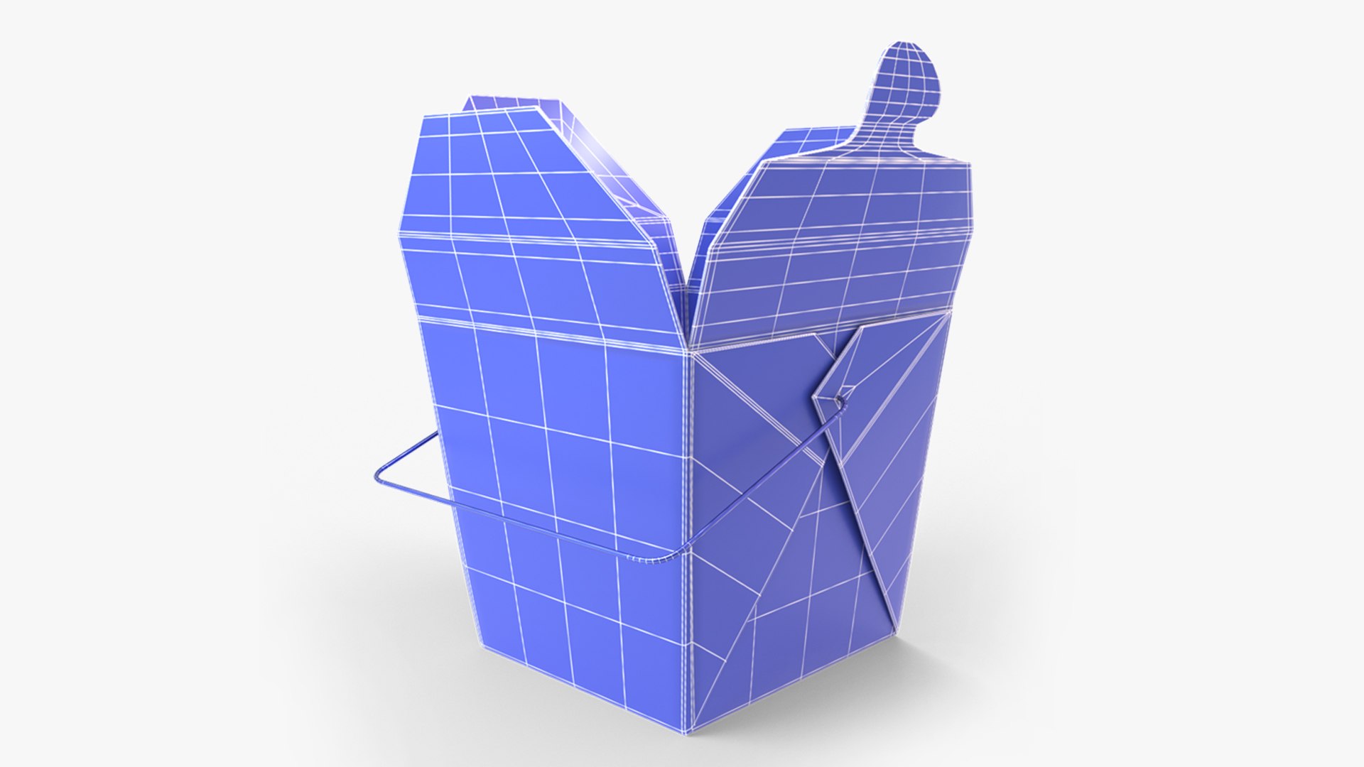 Chinese Takeout Box 3D Model - TurboSquid 1560255
