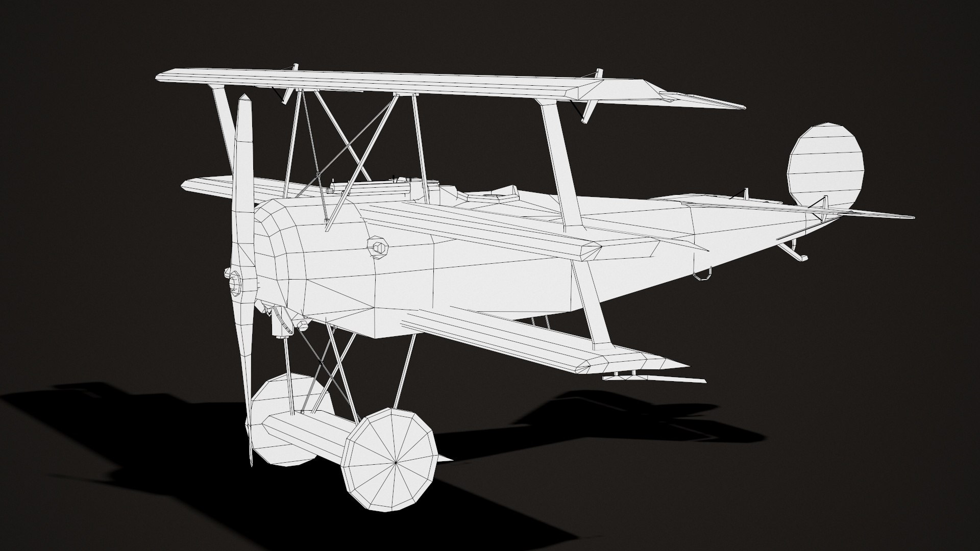 Fokker dr1 triplane ww1 model - TurboSquid 1464775