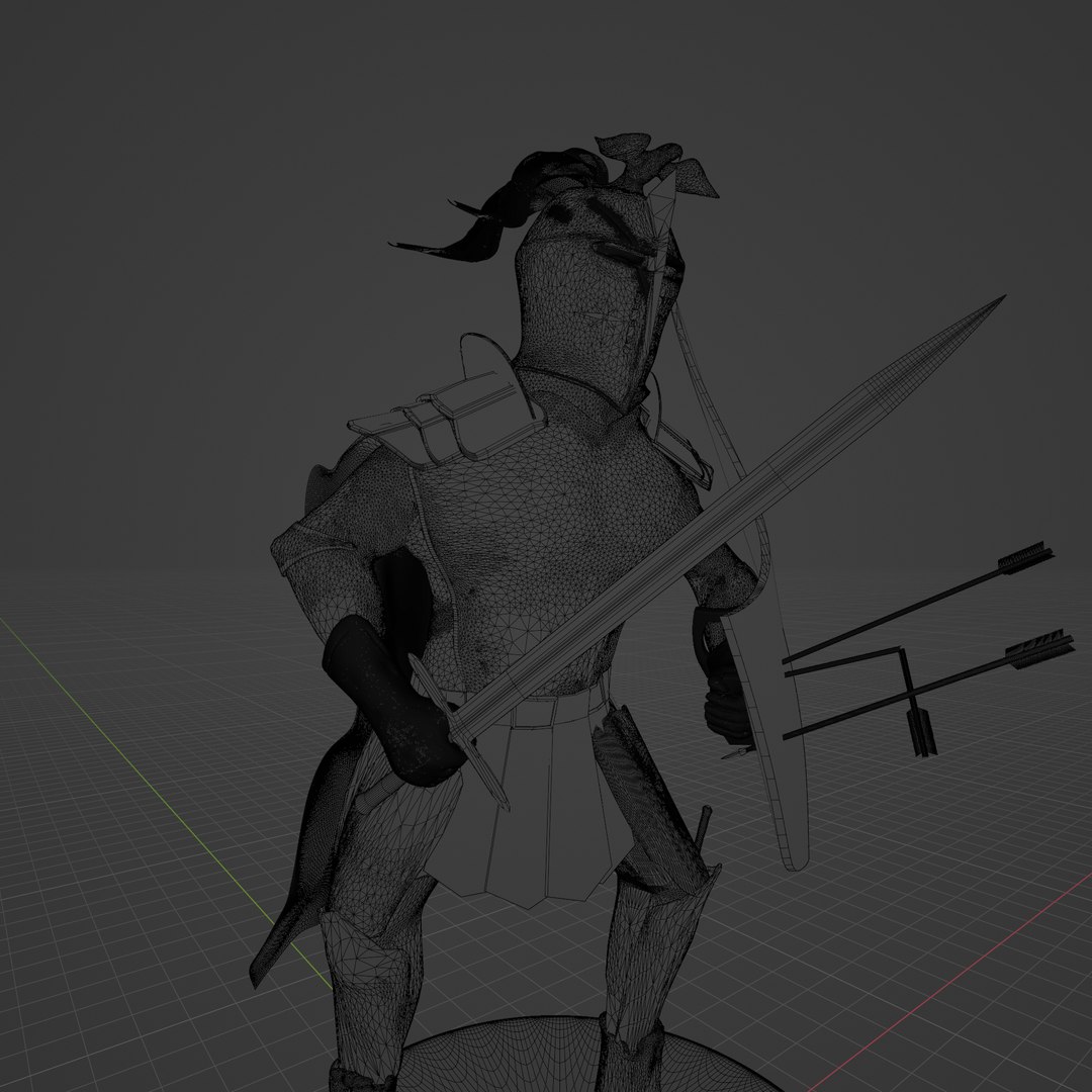 3D black knight model - TurboSquid 2152494