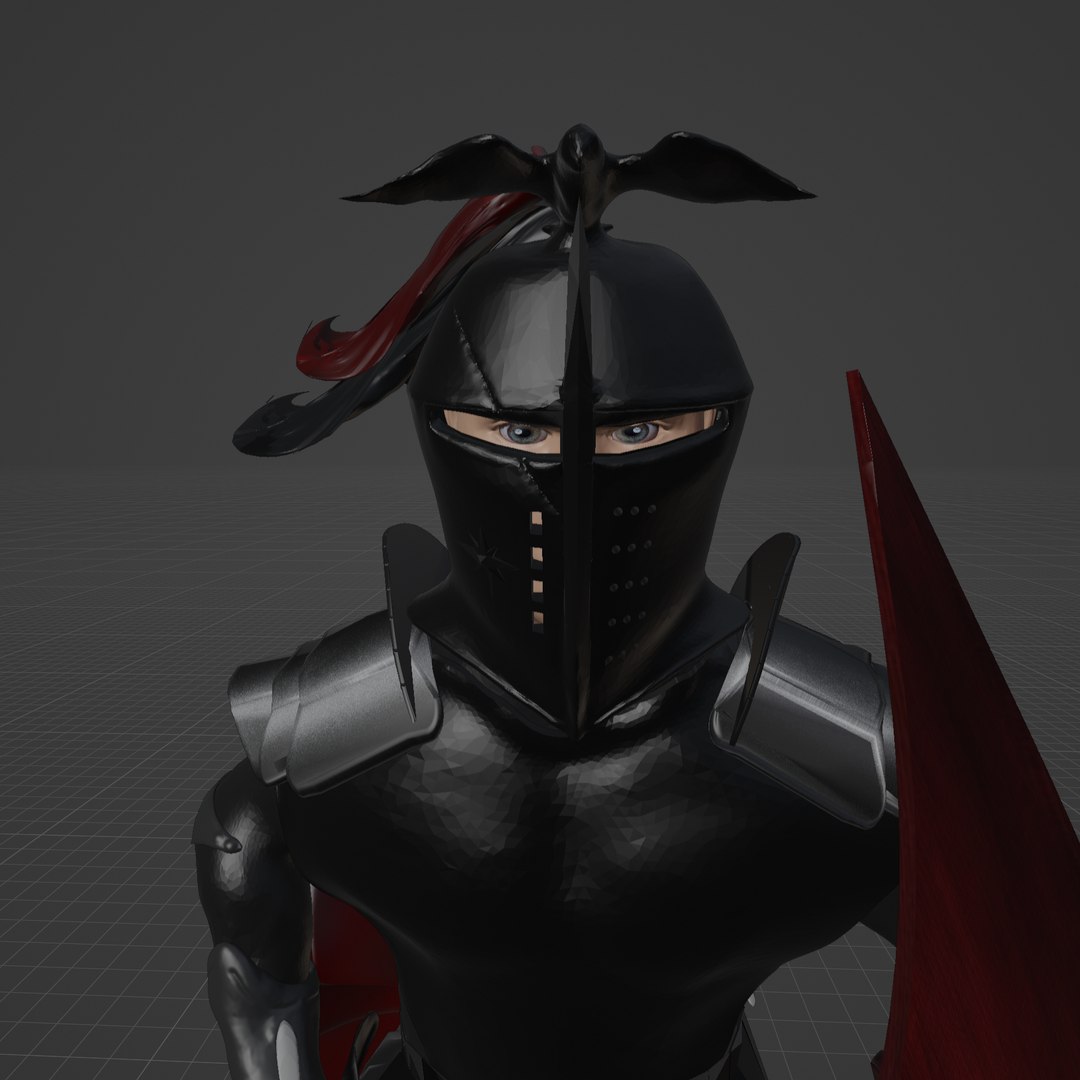 3D black knight model - TurboSquid 2152494