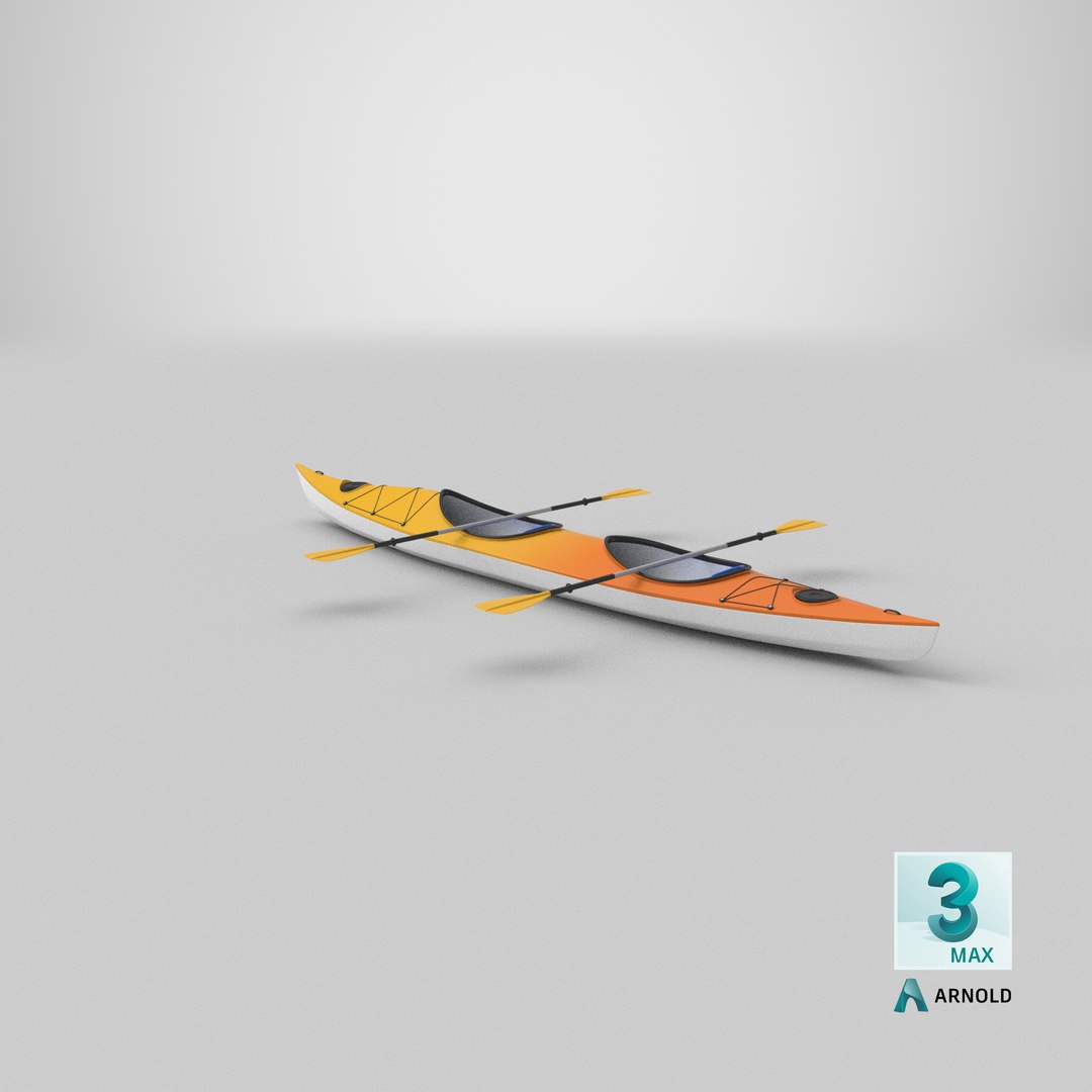 Kayak 03 Model - TurboSquid 1910439
