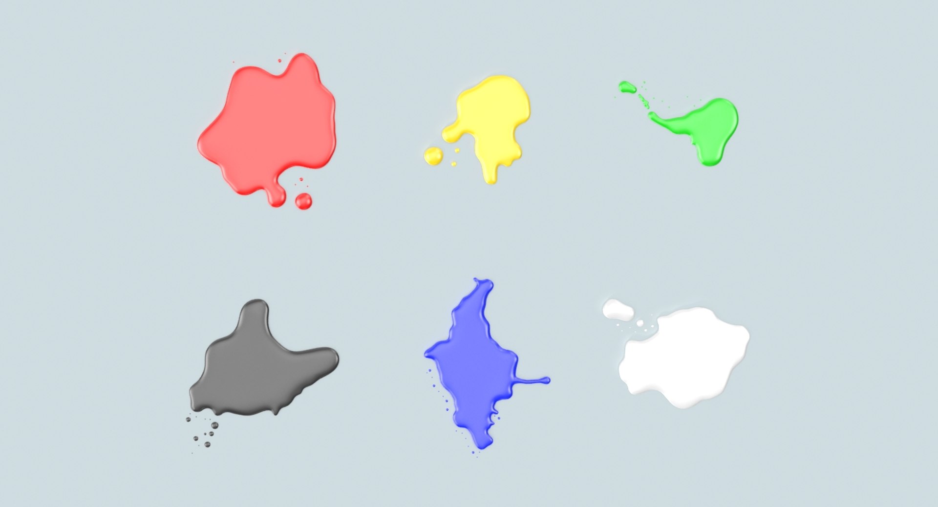 Paint Dabs Second Set 3d Max