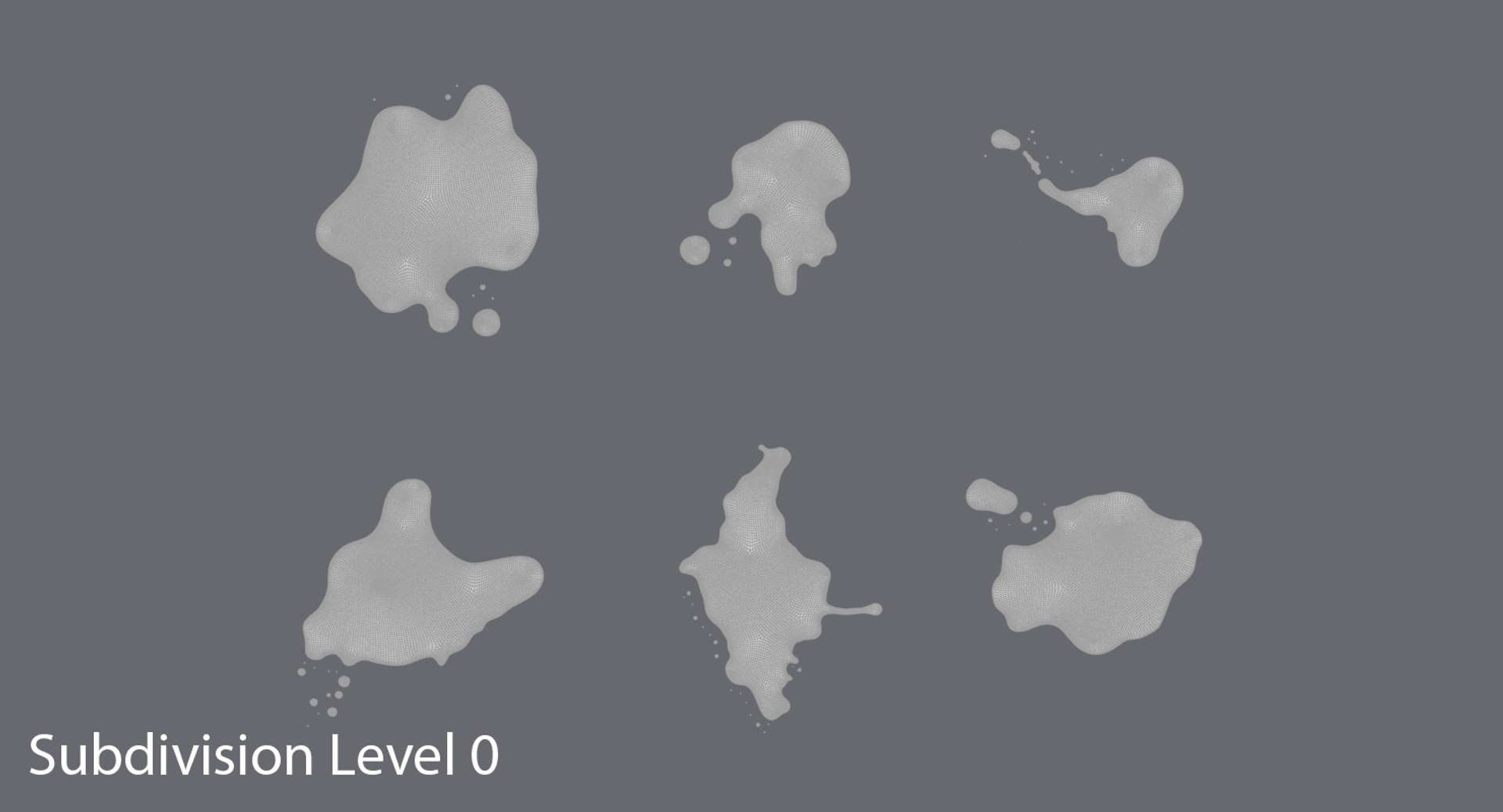 Paint Dabs Second Set 3d Max