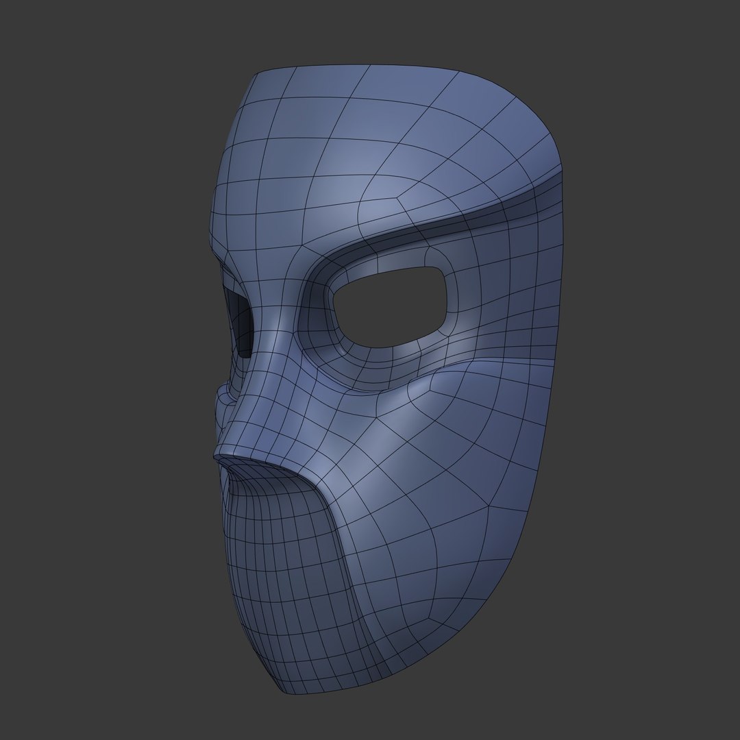 3D Model Gangster Mask - TurboSquid 1918105
