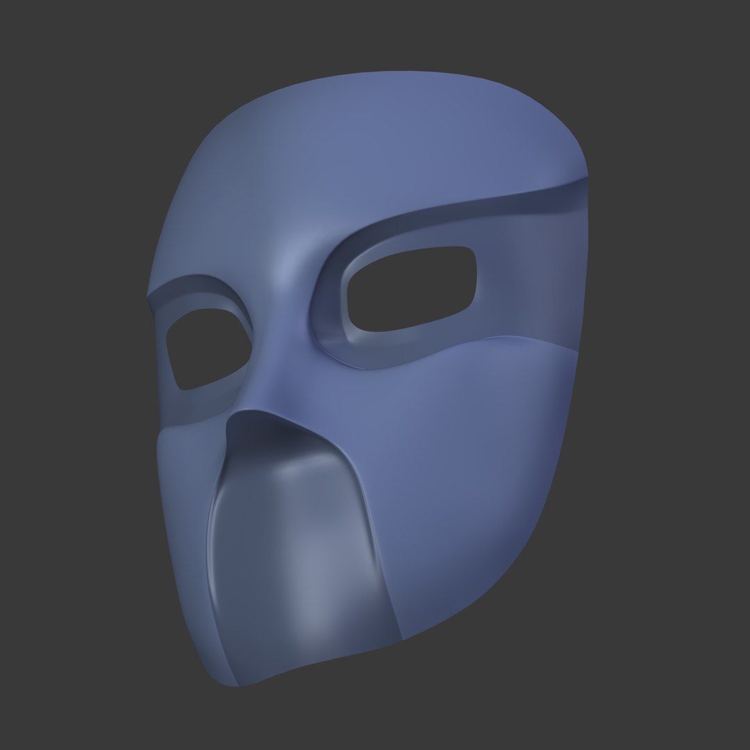 3D Model Gangster Mask - TurboSquid 1918105