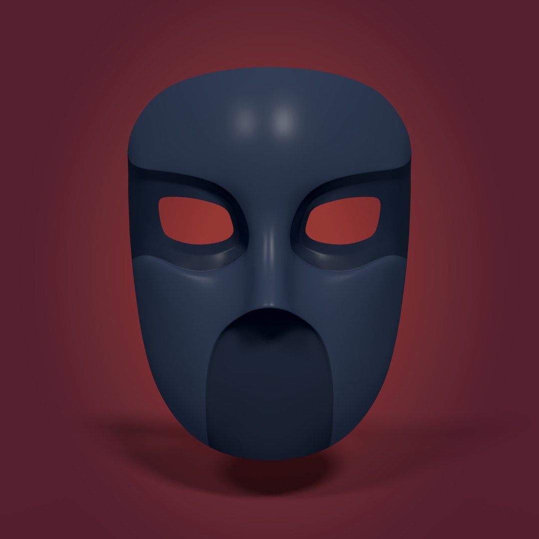 3D model Gangster Mask - TurboSquid 1918105