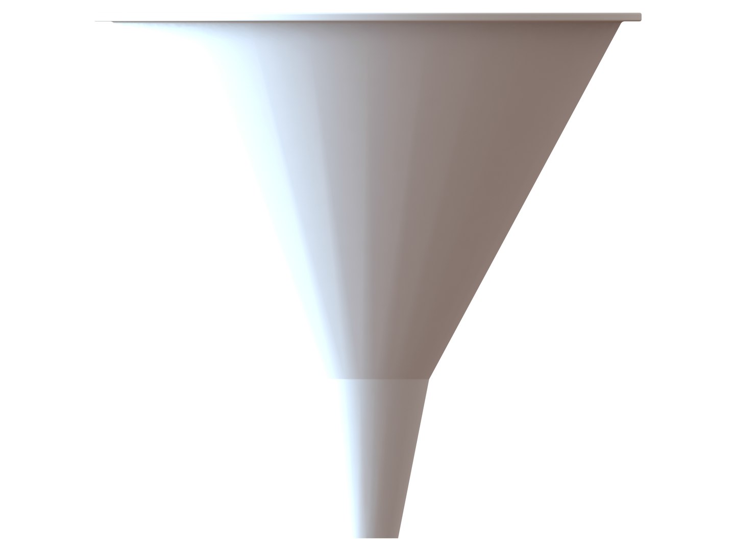 Plastic Round Shaped Utility Funnel 3D Model - TurboSquid 2200098